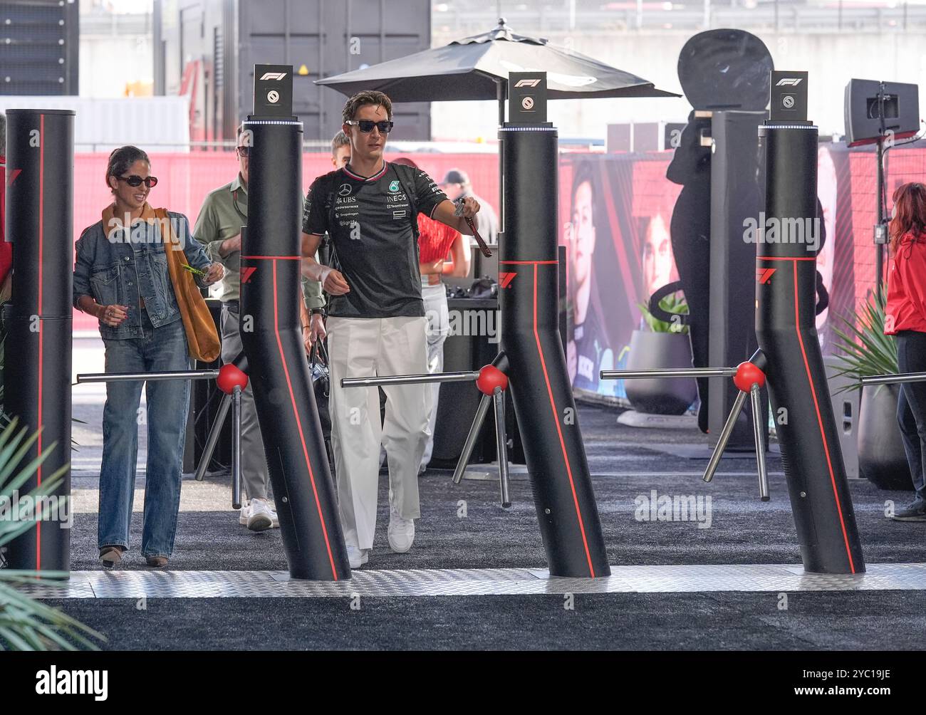 Austin, Texas, USA. 19th Oct, 2024. October 19, 2024: George Russell ...