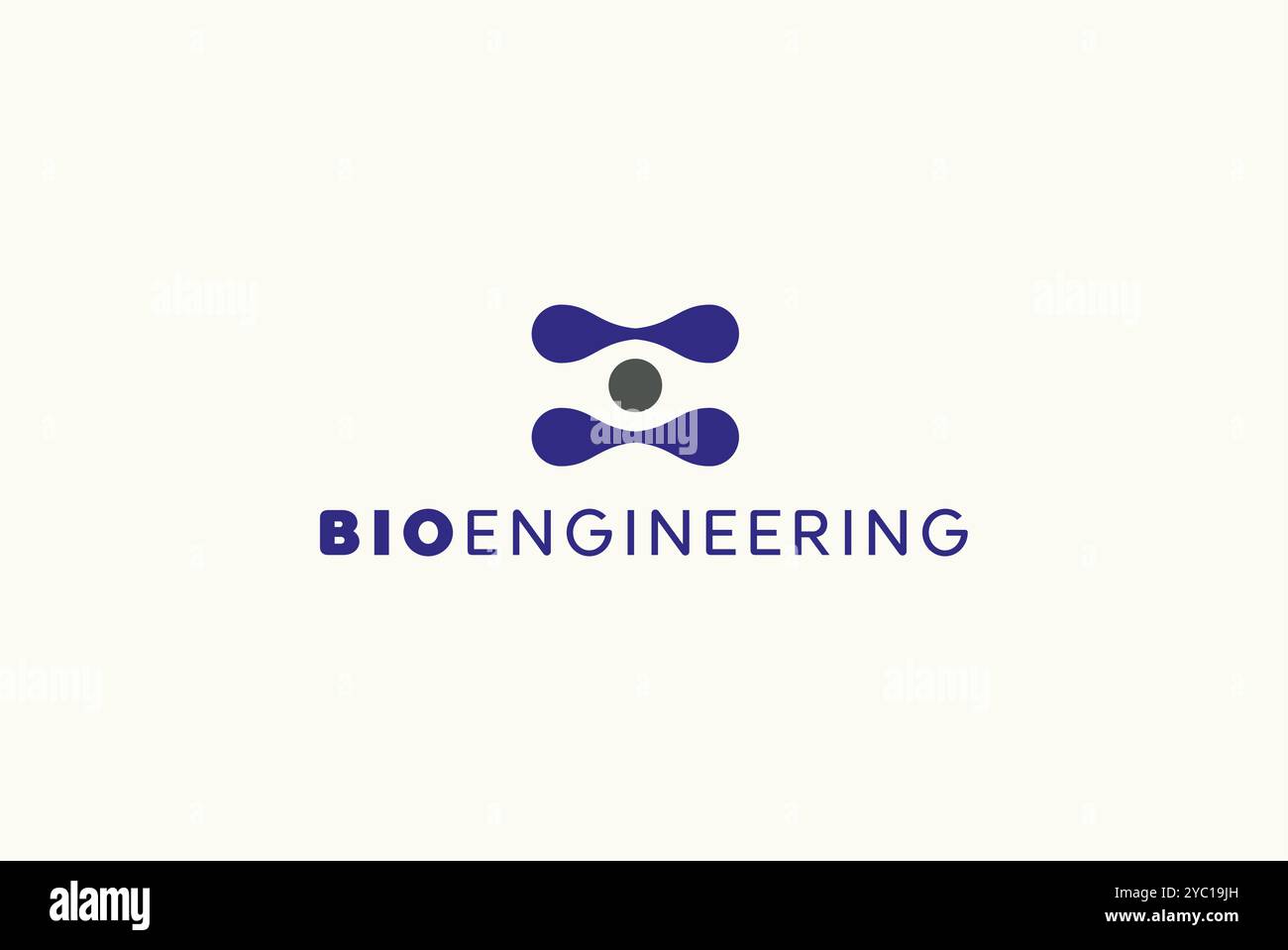 Bio engineering logo design vector business brand creative ideas ...