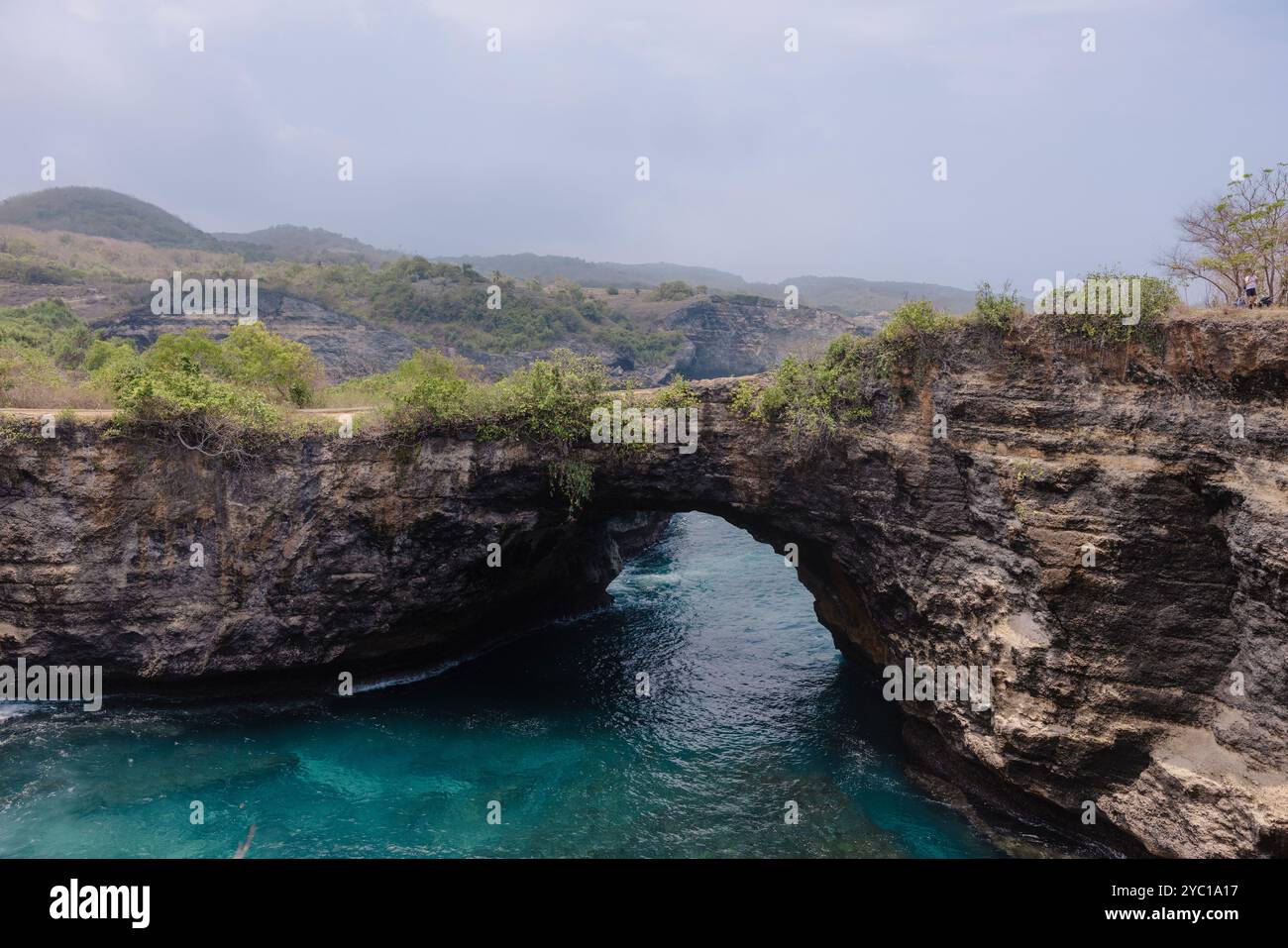 Angel's Billabong beach, the natural pool on the island of Nusa Penida ...
