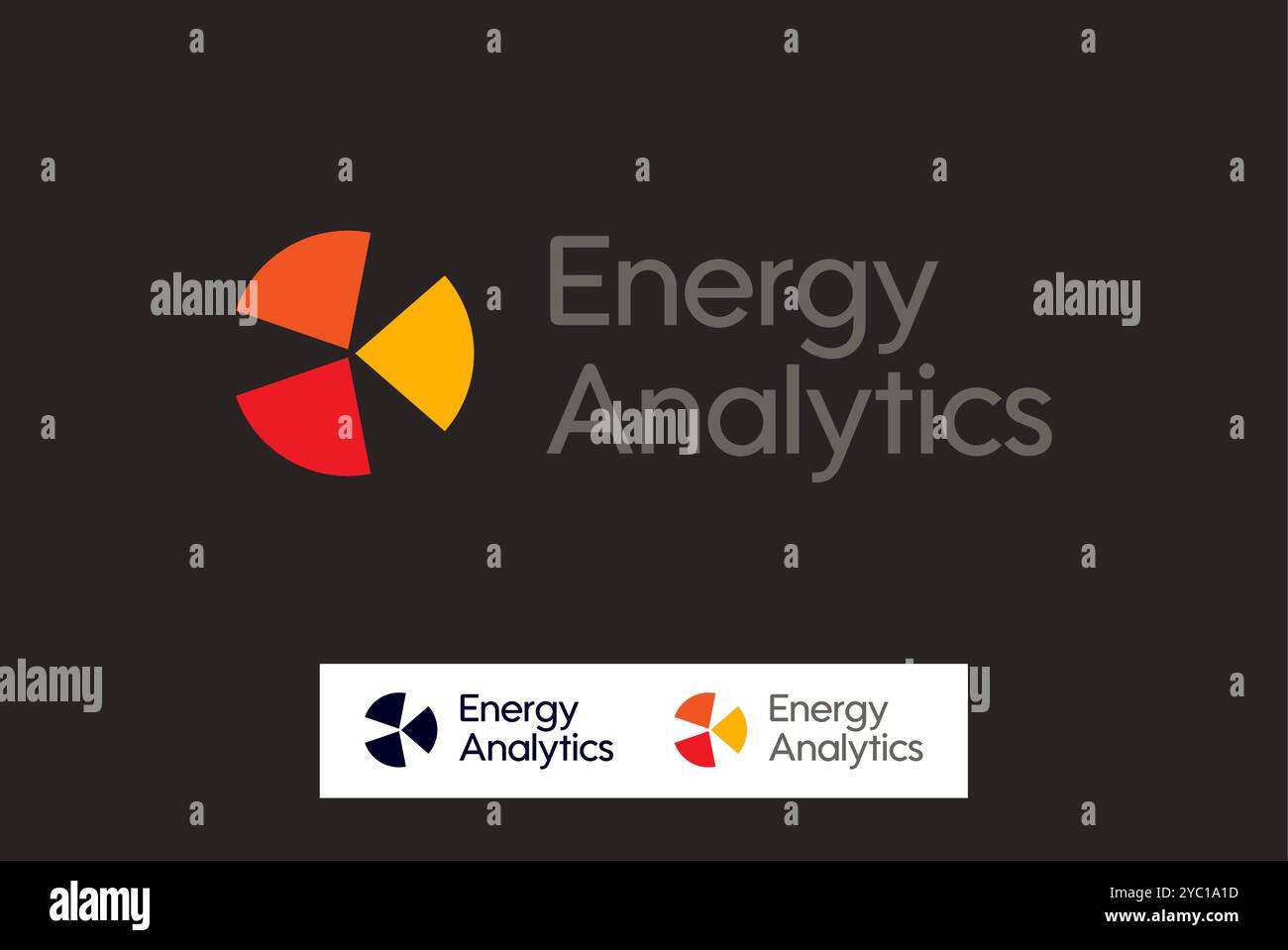 Energy analytics logo design vector business brand creative ideas ...