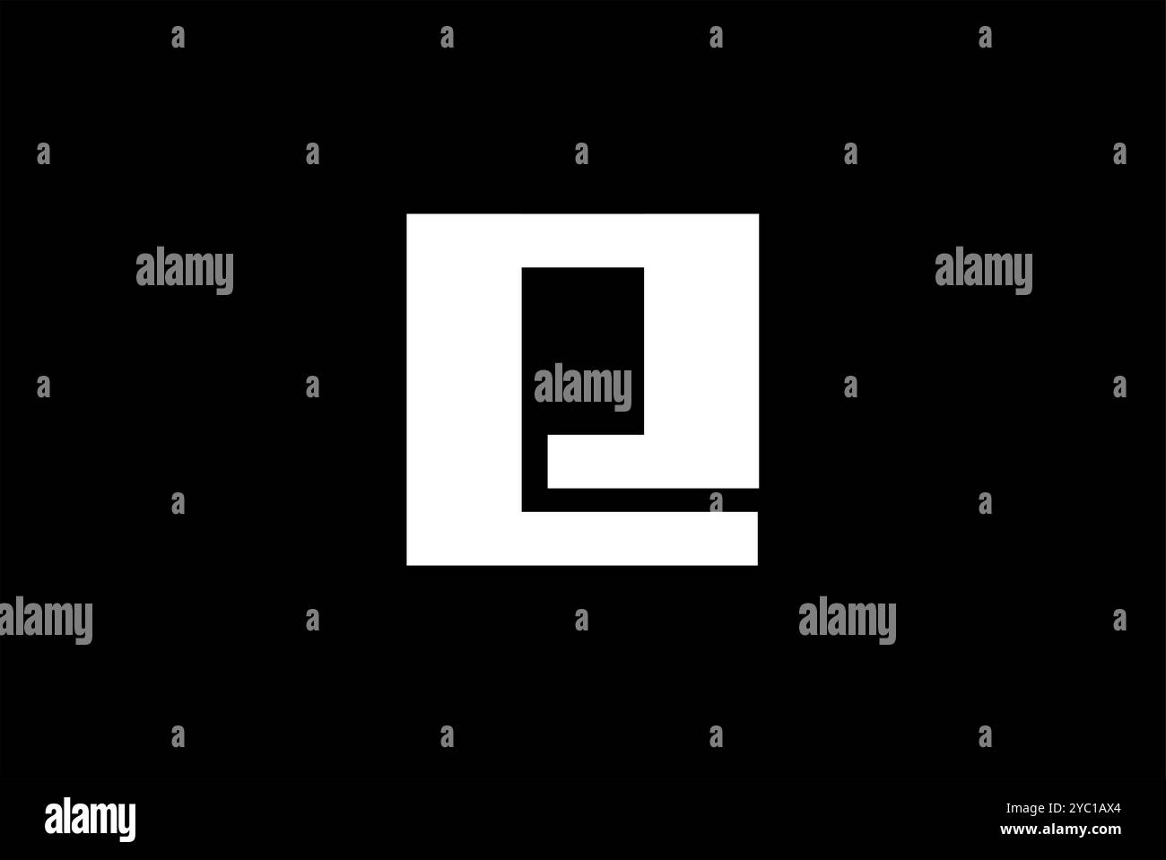 Square letter e logo design vector business brand creative ideas ...