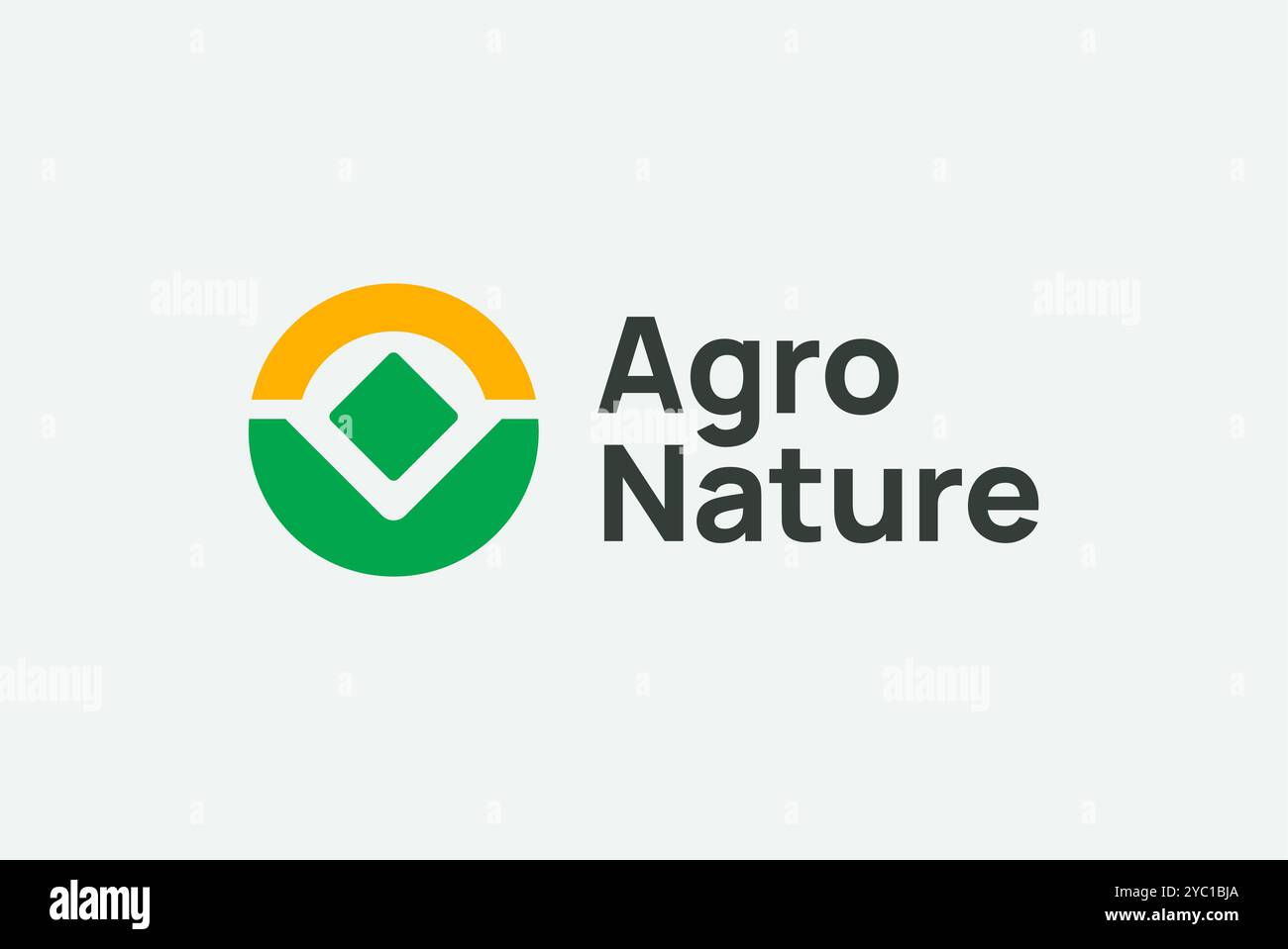 Nature green agriculture logo design vector business brand creative ...