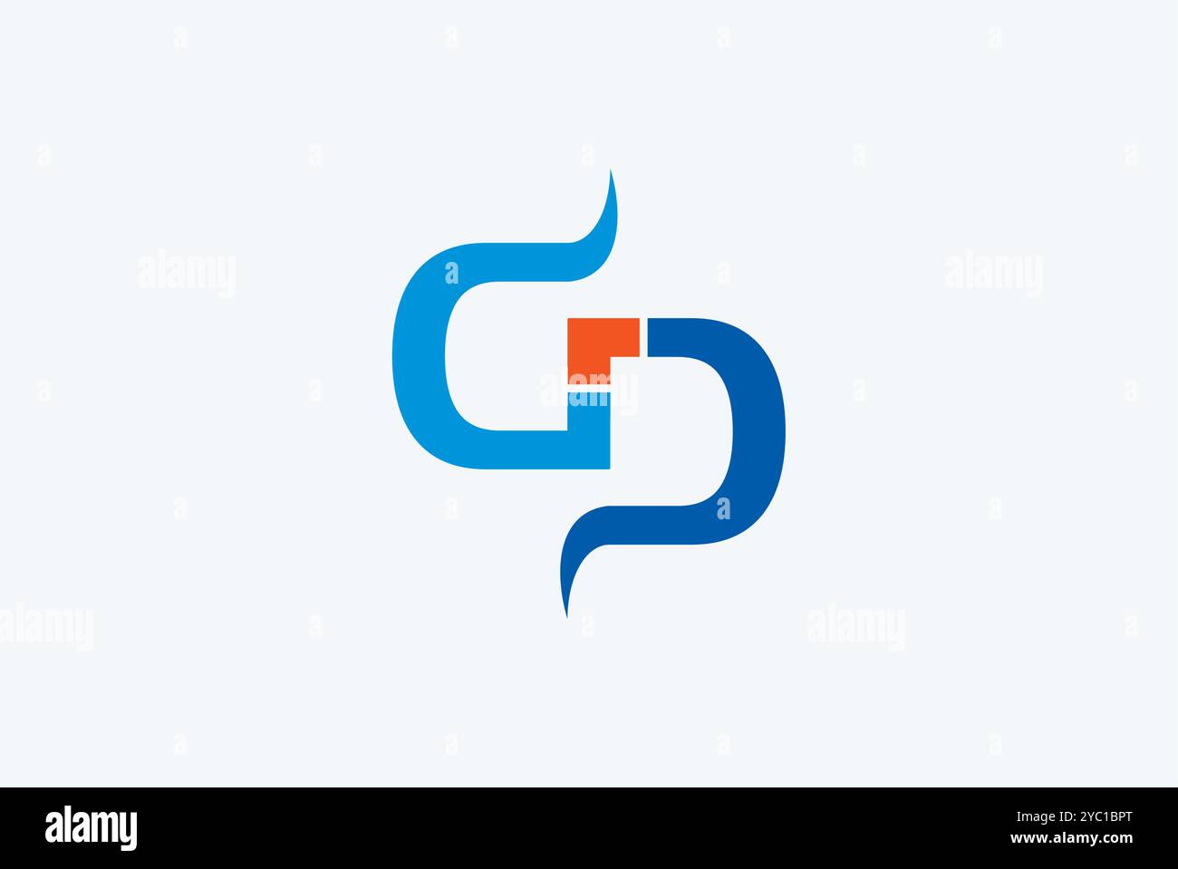 Letter gd logo design vector business brand creative ideas editable ...