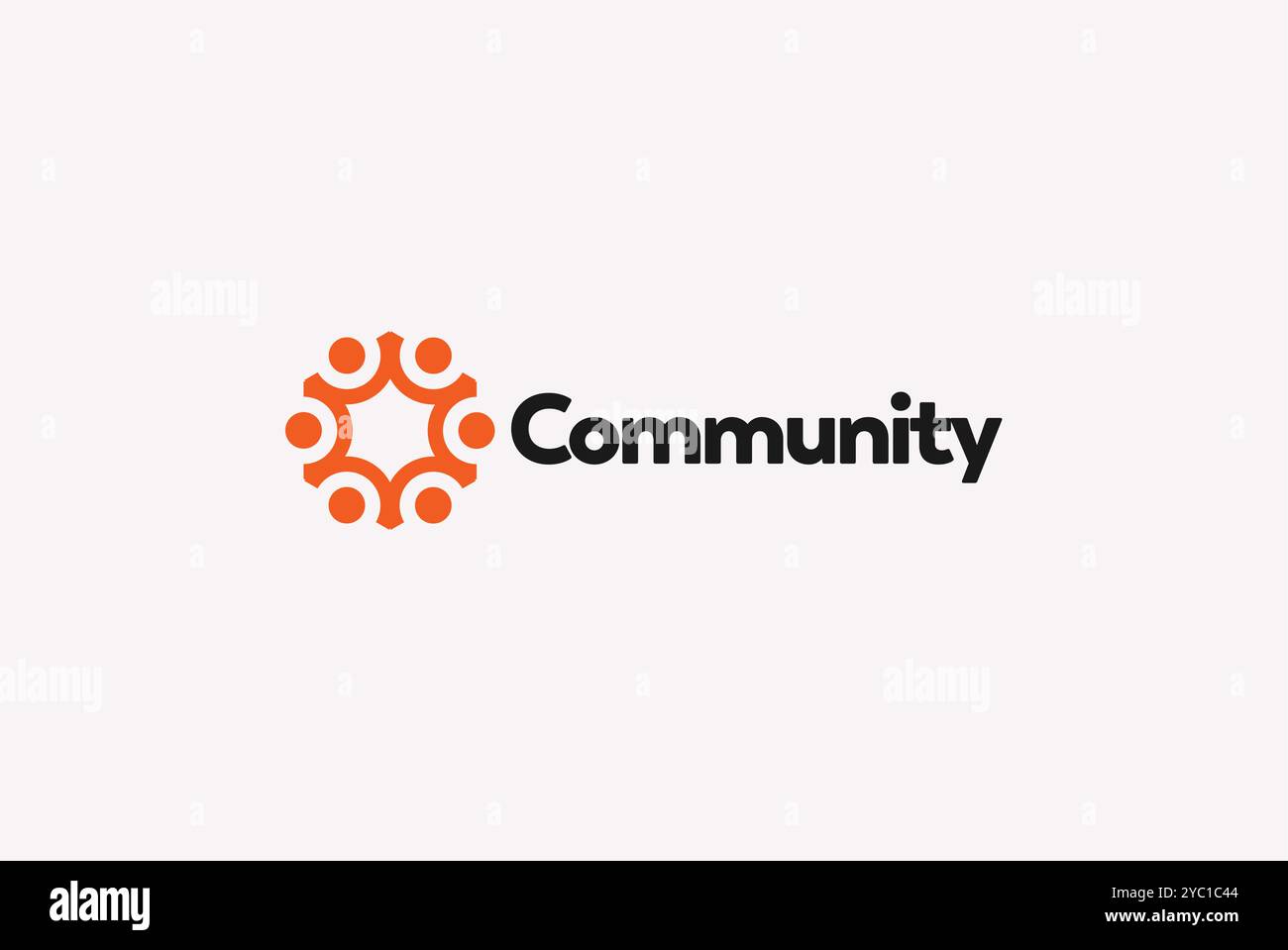 Community communication hub logo design vector business brand creative ...