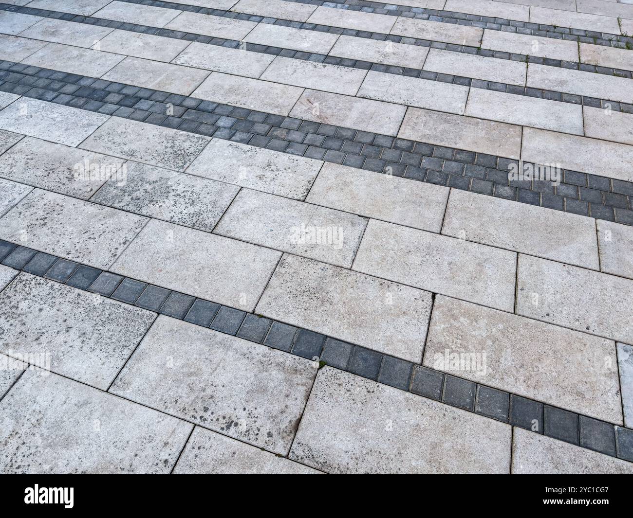 pavement texture. rough textured surface of large gray paving slabs ...