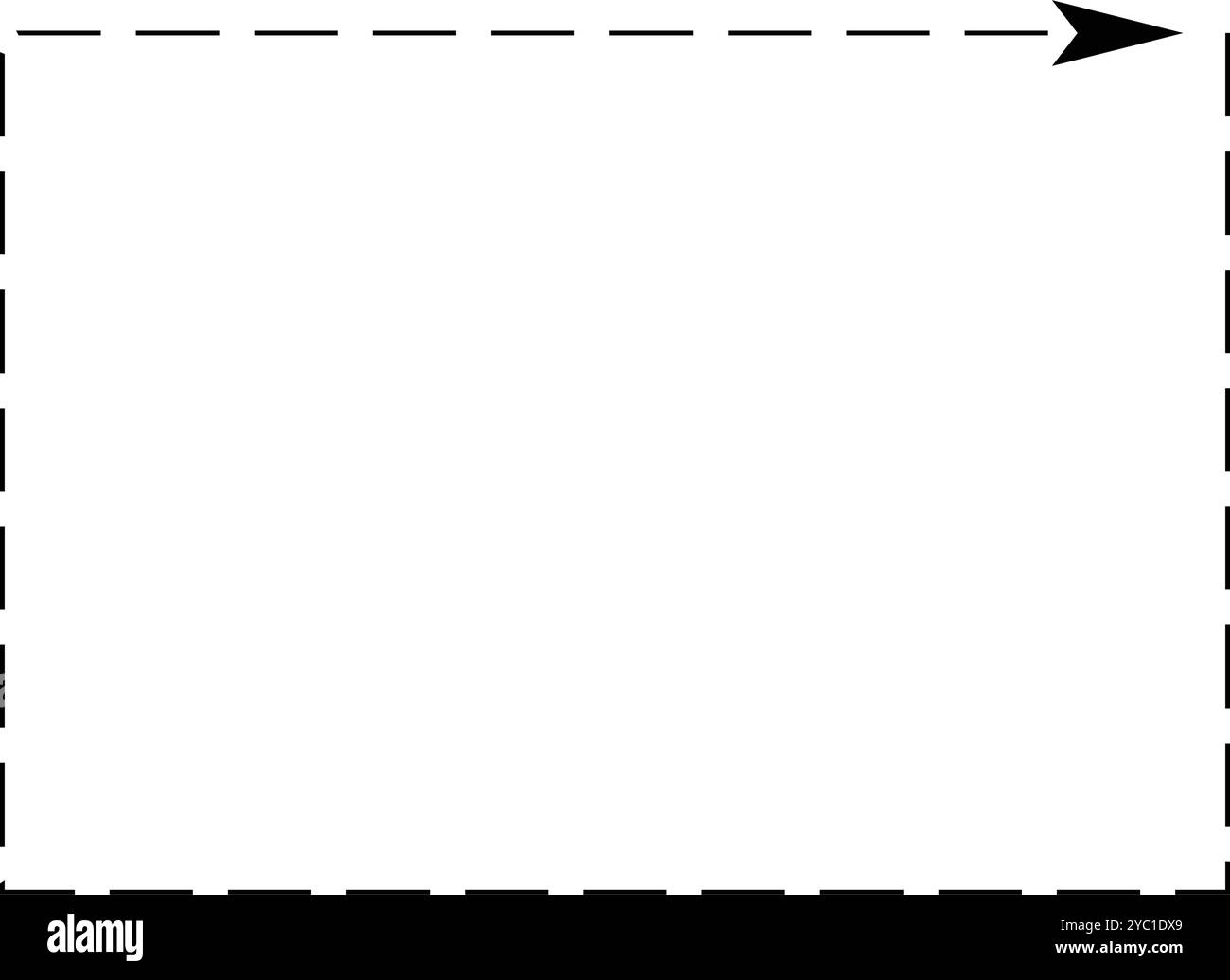 dotted arrow icon illustration design Stock Vector Image & Art - Alamy