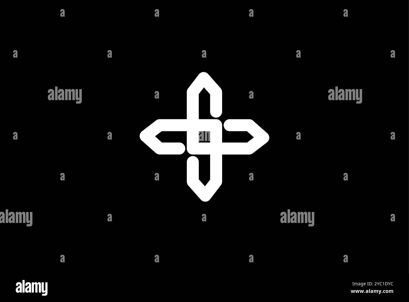 Plus are direction logo design vector business brand creative ideas ...