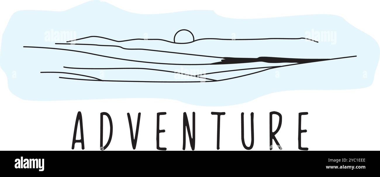 Adventure travel and tour logo design vector business brand creative ...