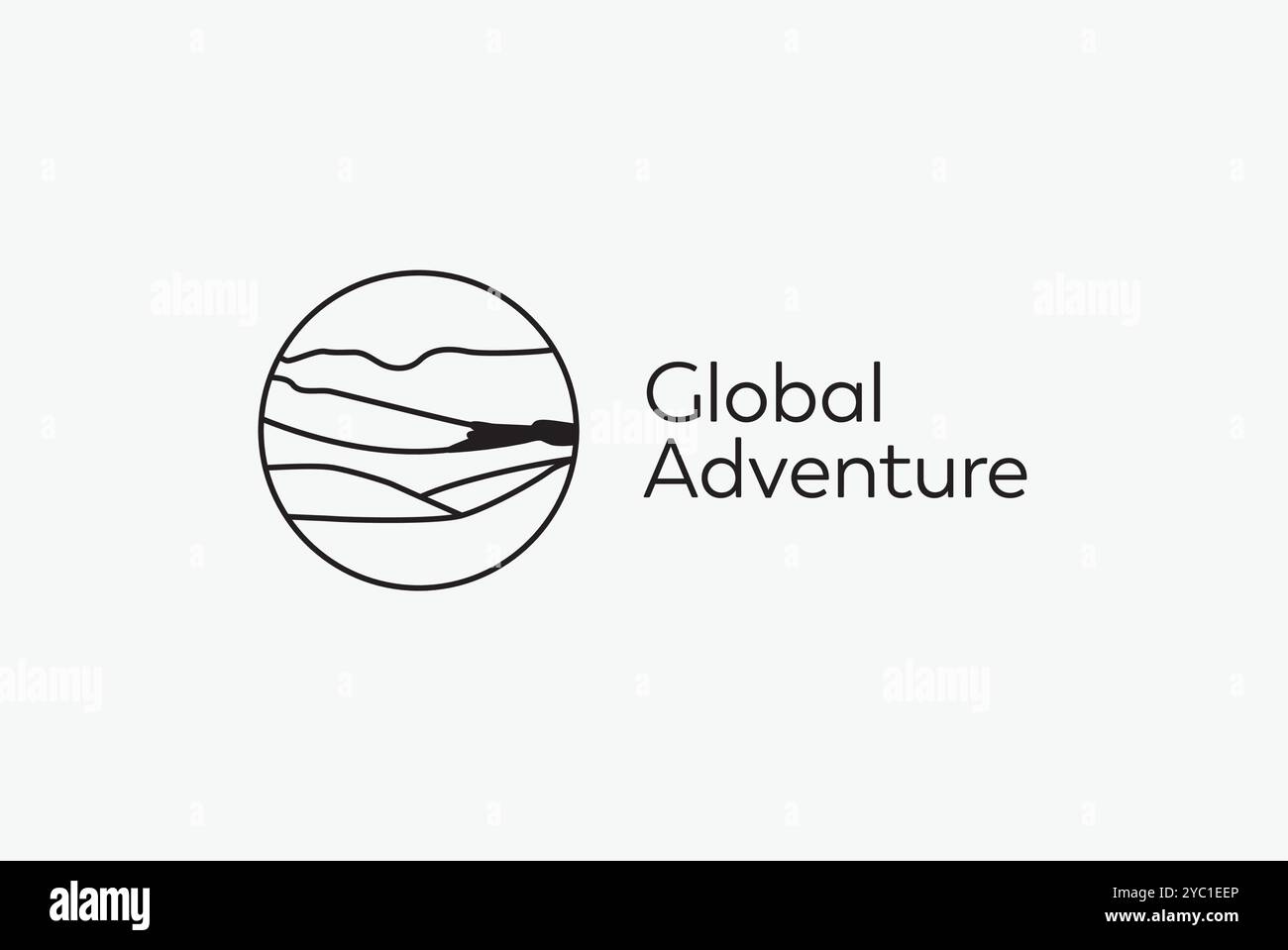 Adventure travel and tour logo design vector business brand creative ...