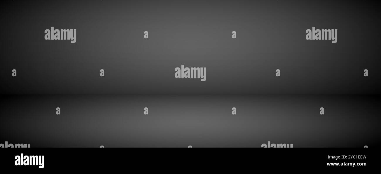 Black studio scene background. Dark noir room surface. Limbo esthetic ...