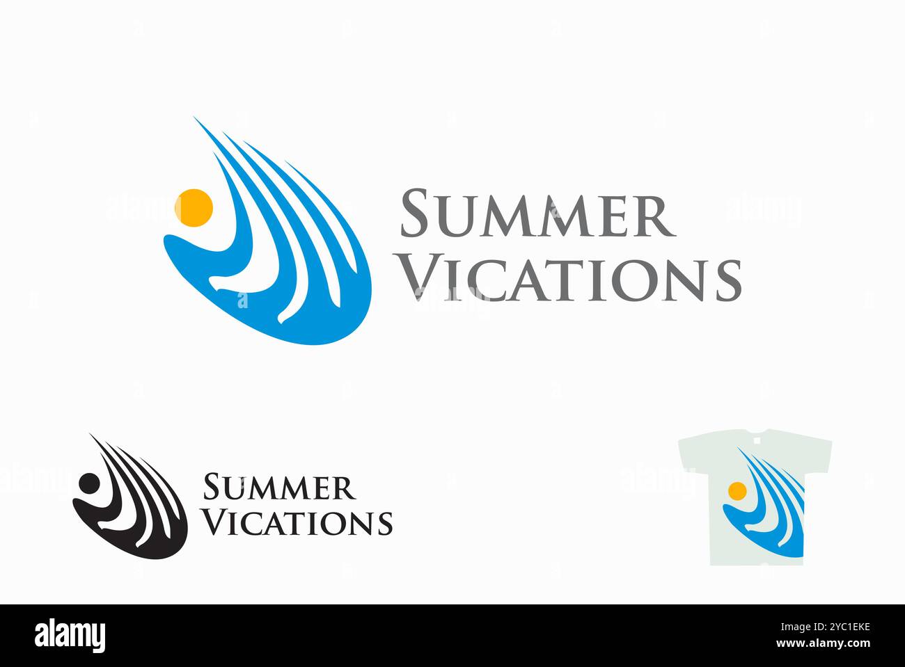 Summer vacations logo design vector business brand creative ideas ...