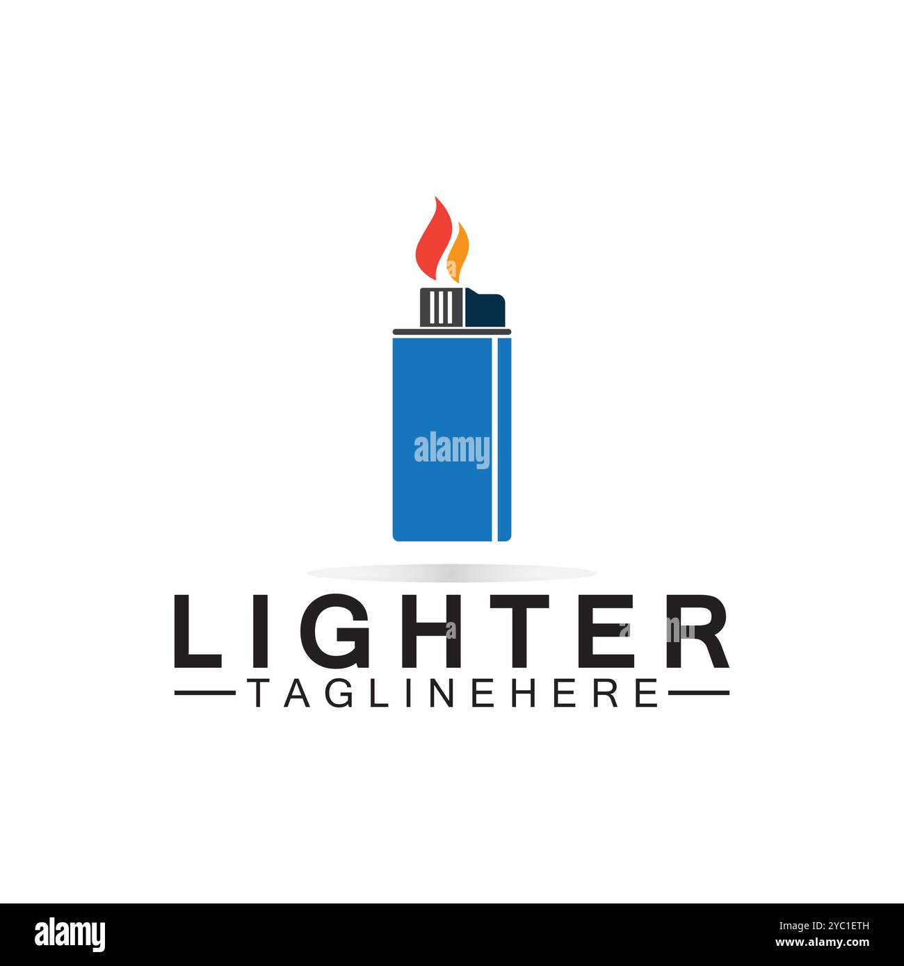 Cigarette lighter icon cartoon hi-res stock photography and images - Alamy
