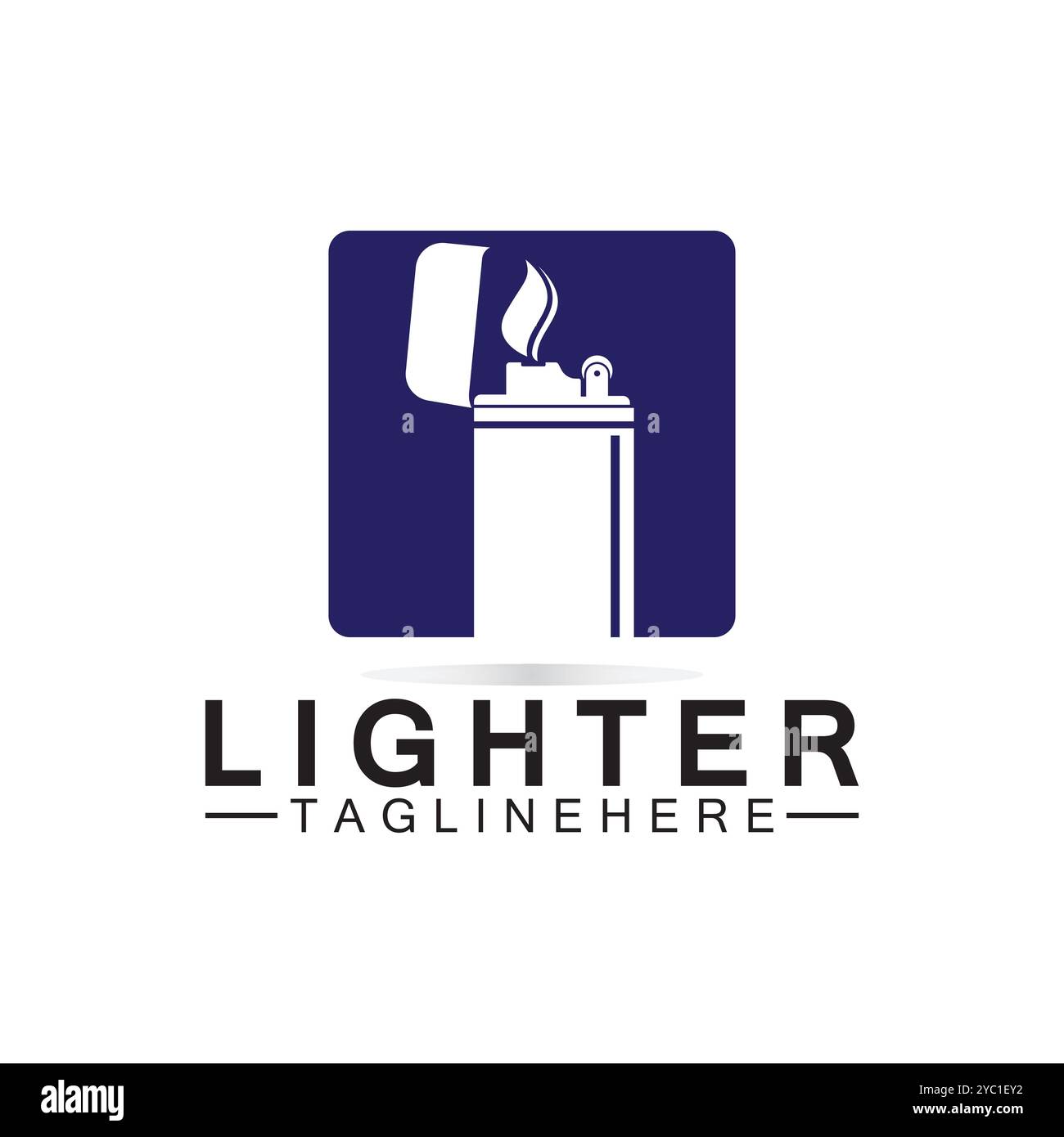 Lighter logo vector icon design template Stock Vector Image & Art - Alamy