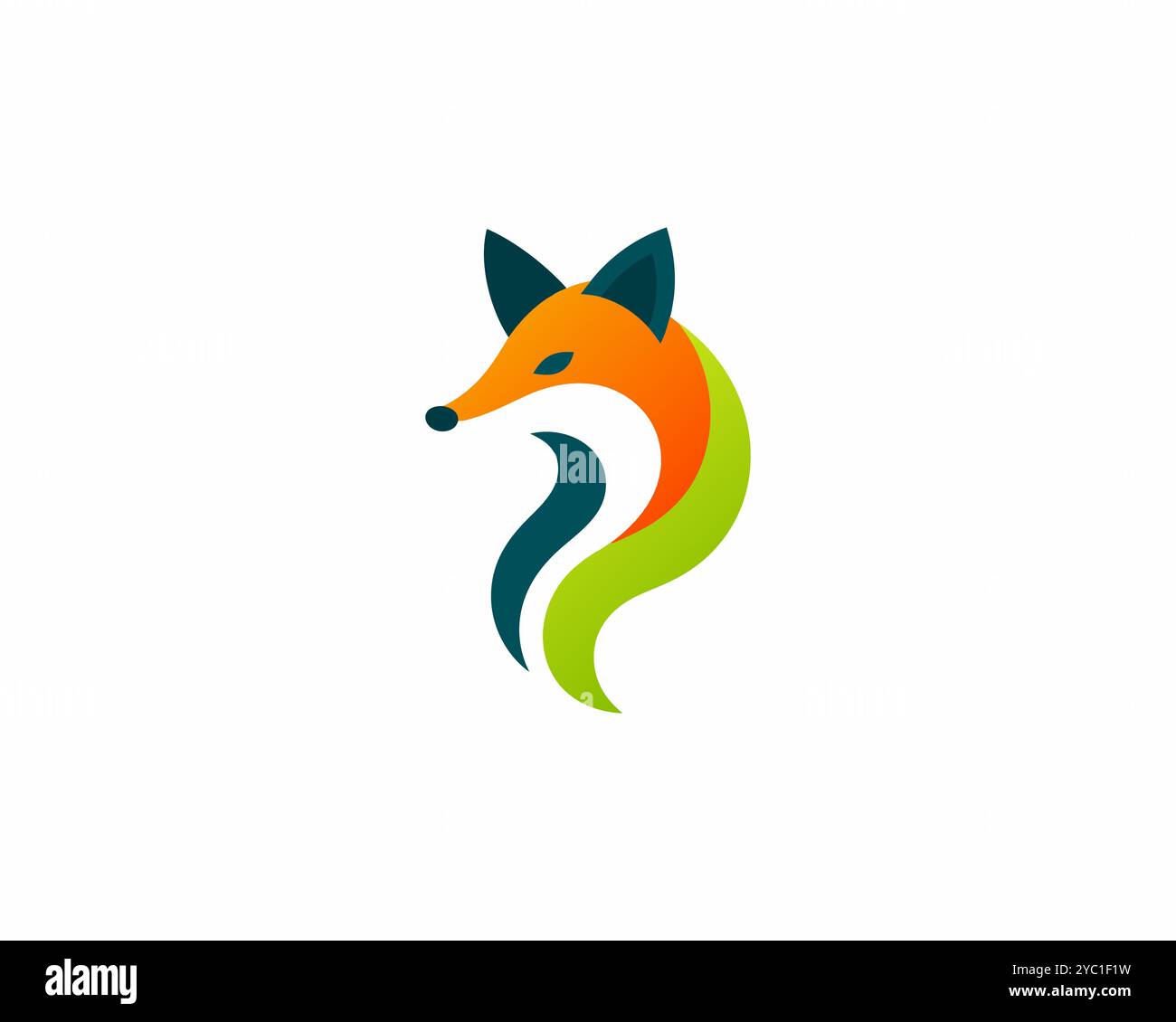 Fox head symbol hi-res stock photography and images - Alamy