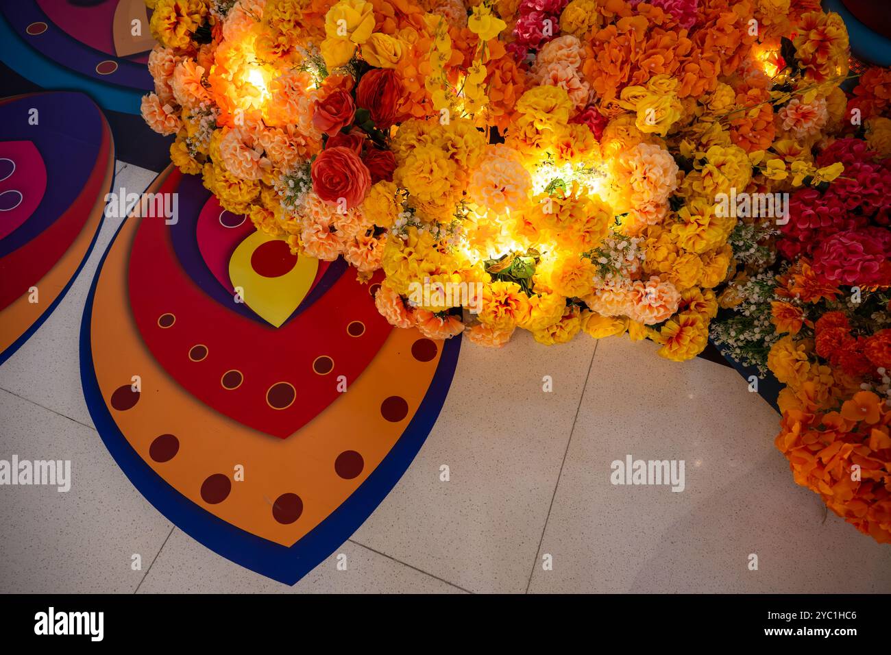 Diwali Decorations: A Celebration of Lights and Colors Stock Photo - Alamy
