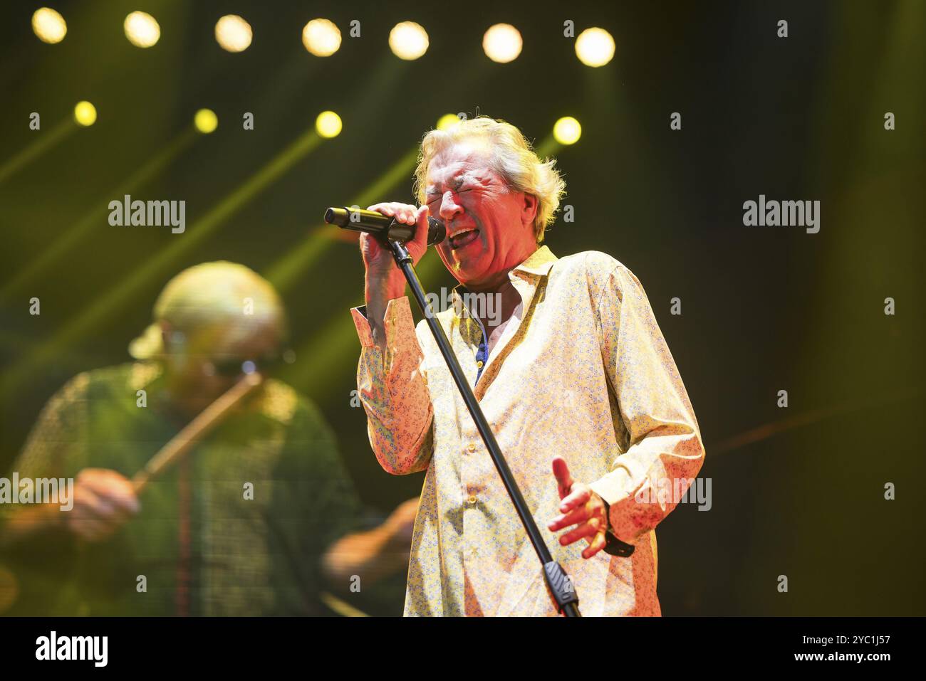 Ian Gillan, singer of Deep Purple live on 1 More Time Tour at the Max ...