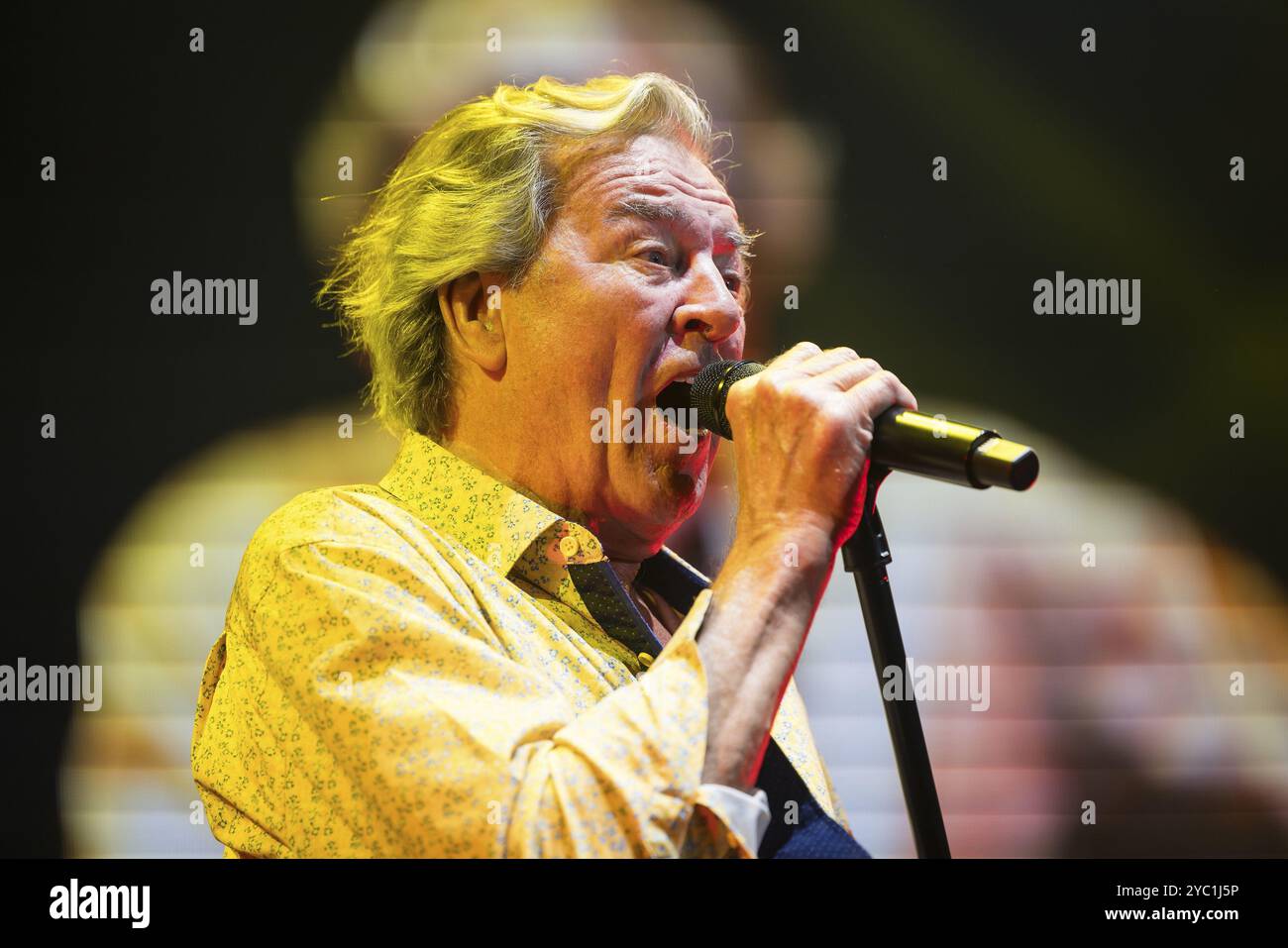 Ian Gillan, singer of Deep Purple live on 1 More Time Tour at the Max ...