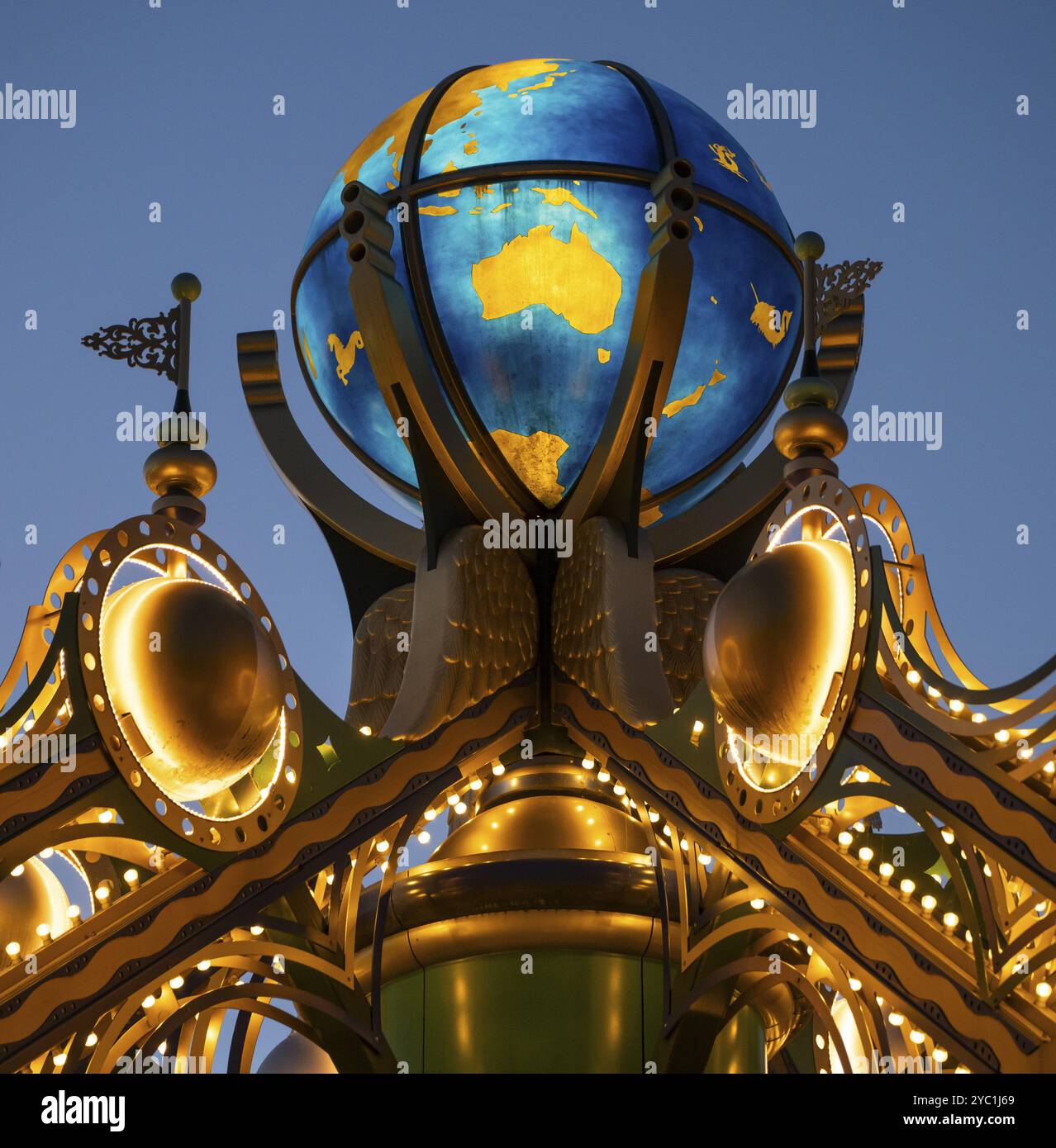 Denmark tivoli map hi-res stock photography and images - Alamy