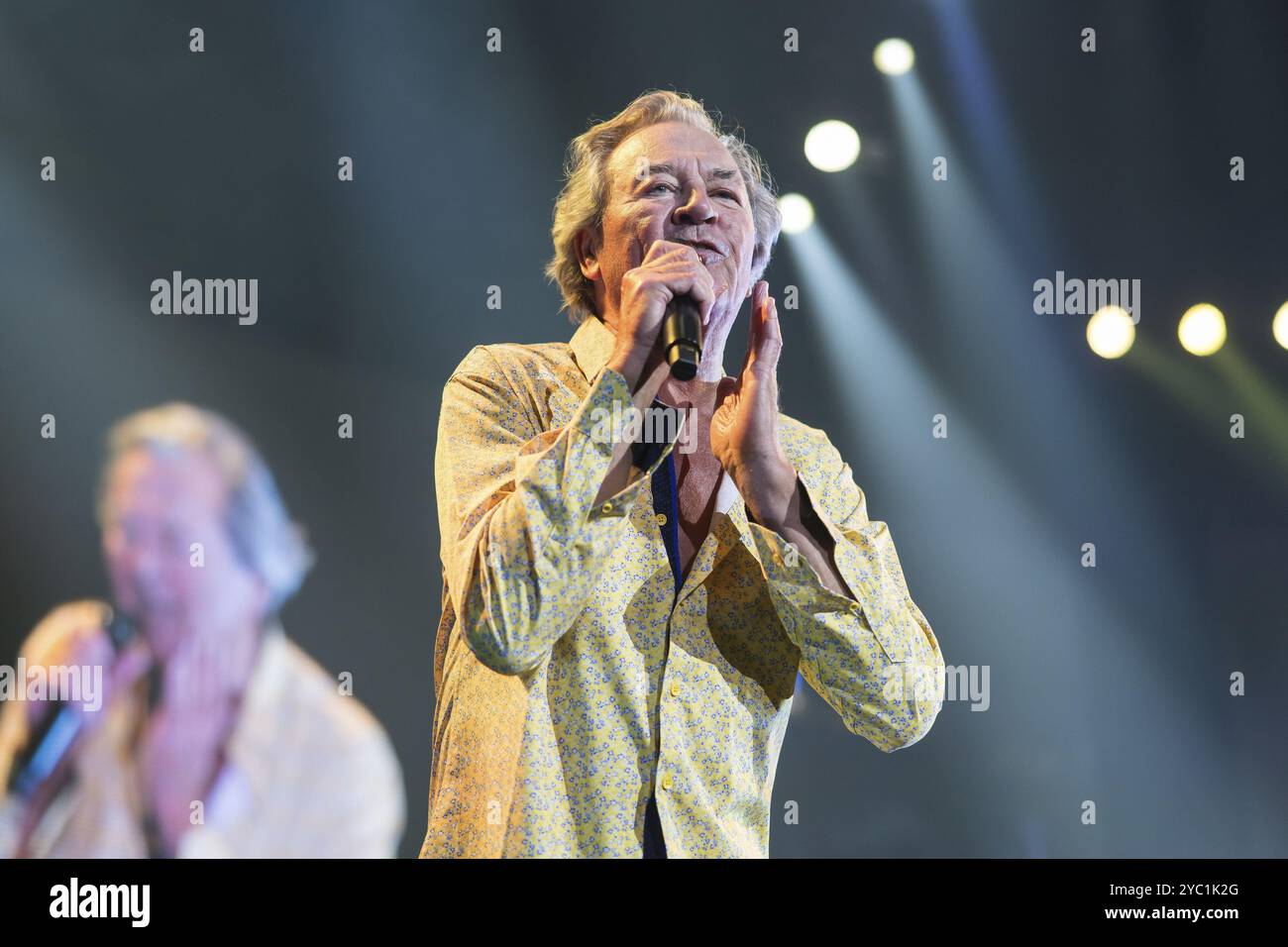 Ian Gillan, singer of Deep Purple live on 1 More Time Tour at the Max ...