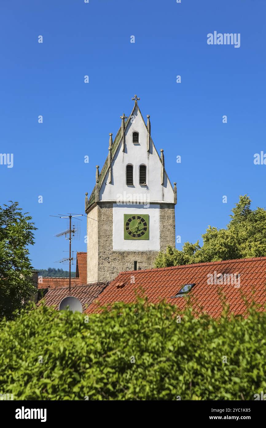 Church tower of St Martin's Church, Protestant church, Church of St ...