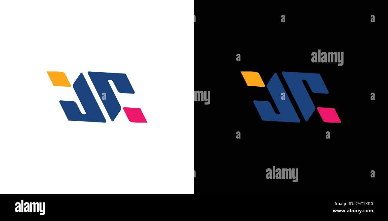 Modern and Unique JC logo design Stock Vector Image & Art - Alamy