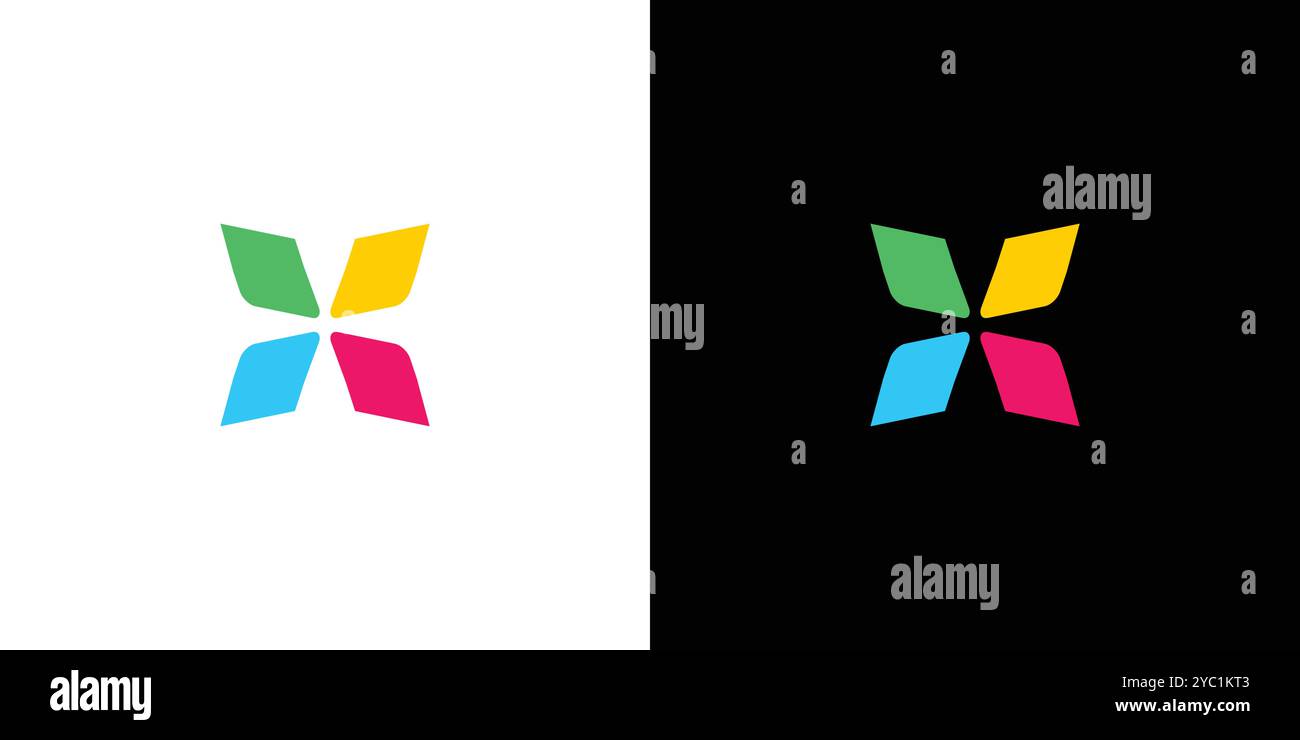 Modern and Unique X logo design Stock Vector Image & Art - Alamy
