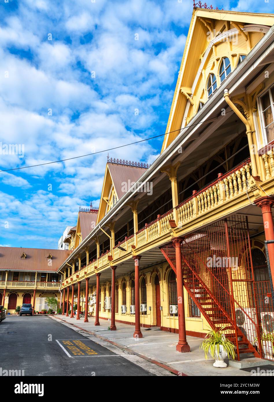 Historic High Court Building in Georgetown, Capital of Guyana Stock ...
