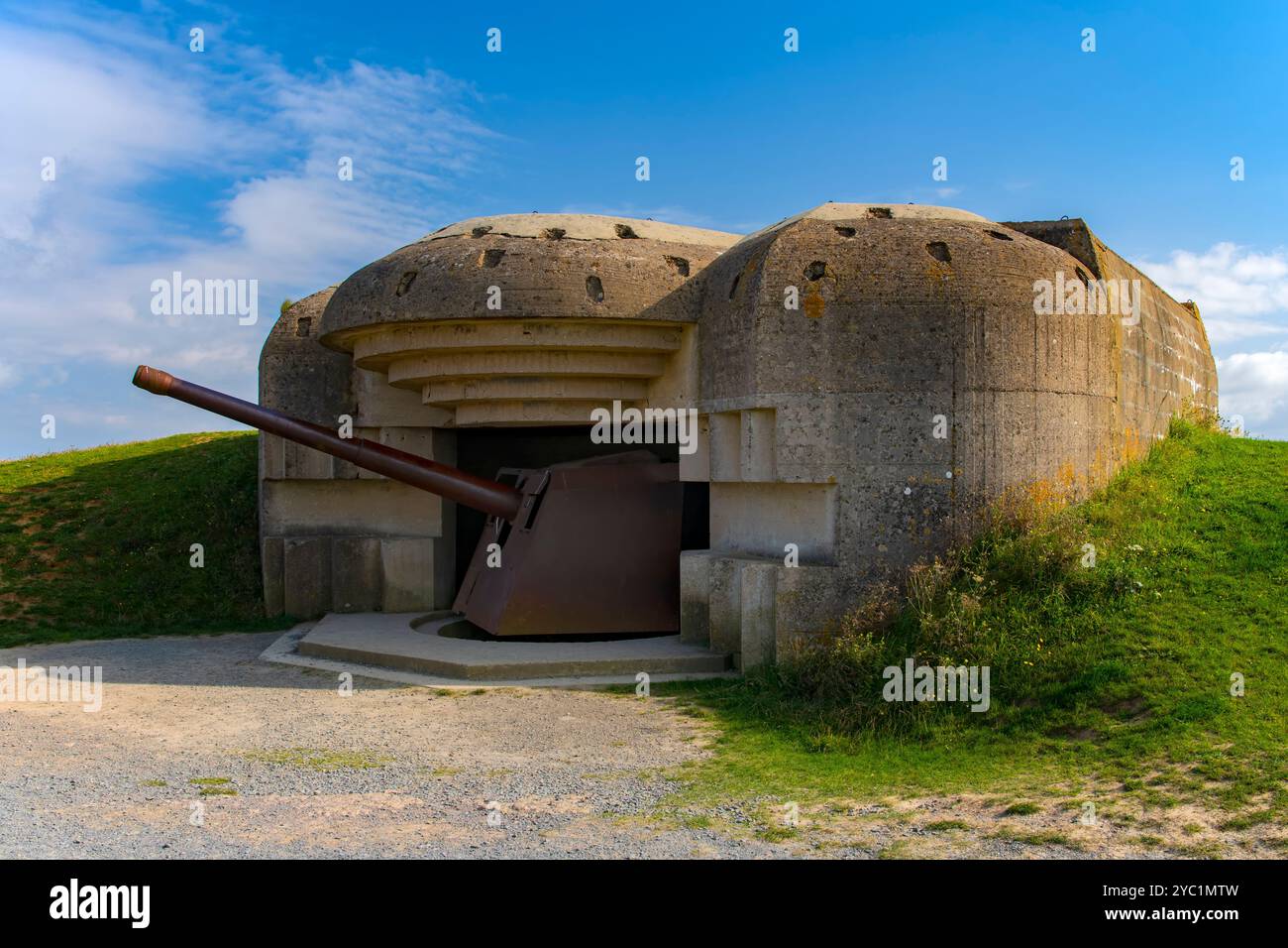 Longues sur mer german battery ww2 hi-res stock photography and images ...