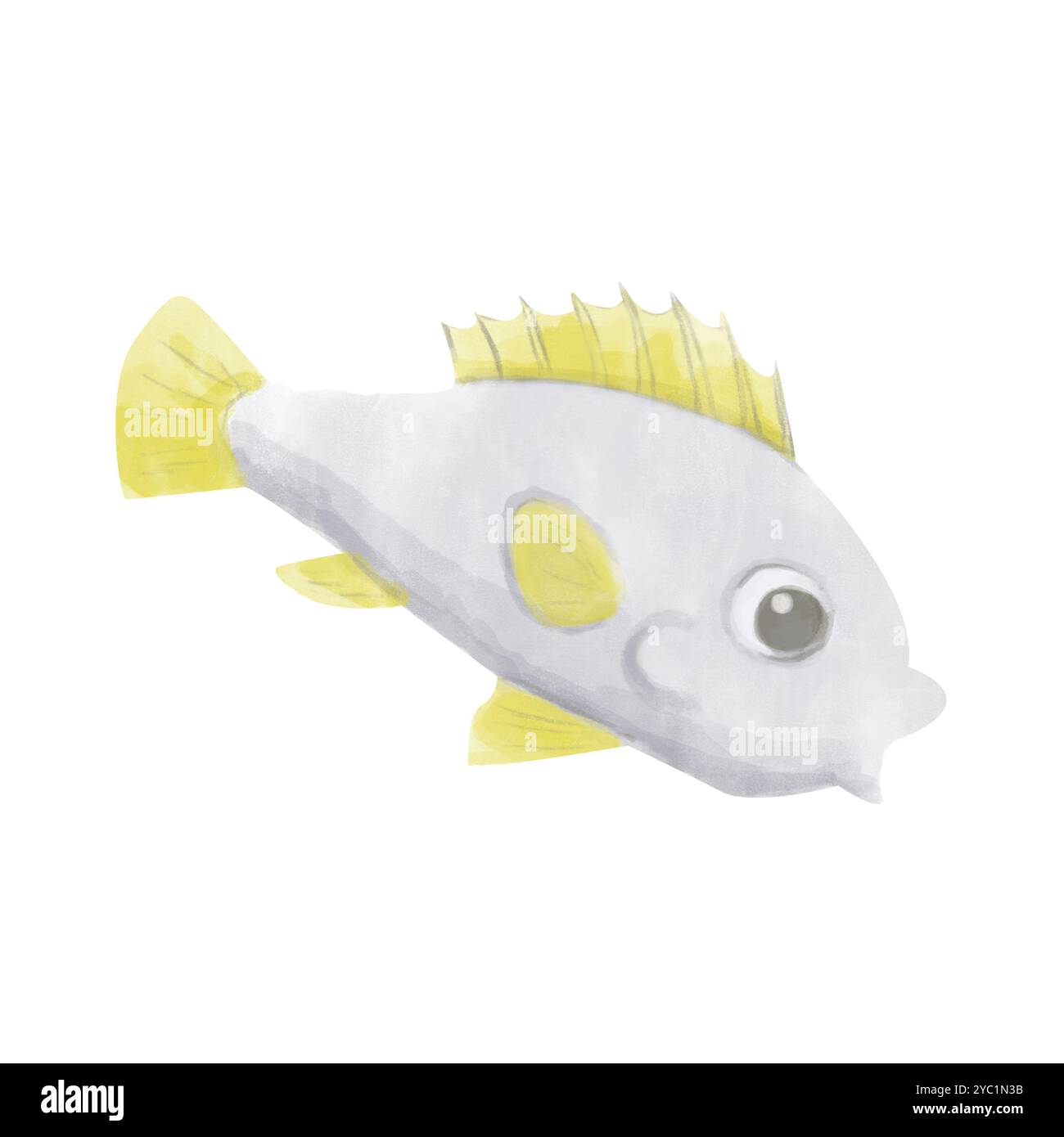 Silver fish painting hi-res stock photography and images - Alamy