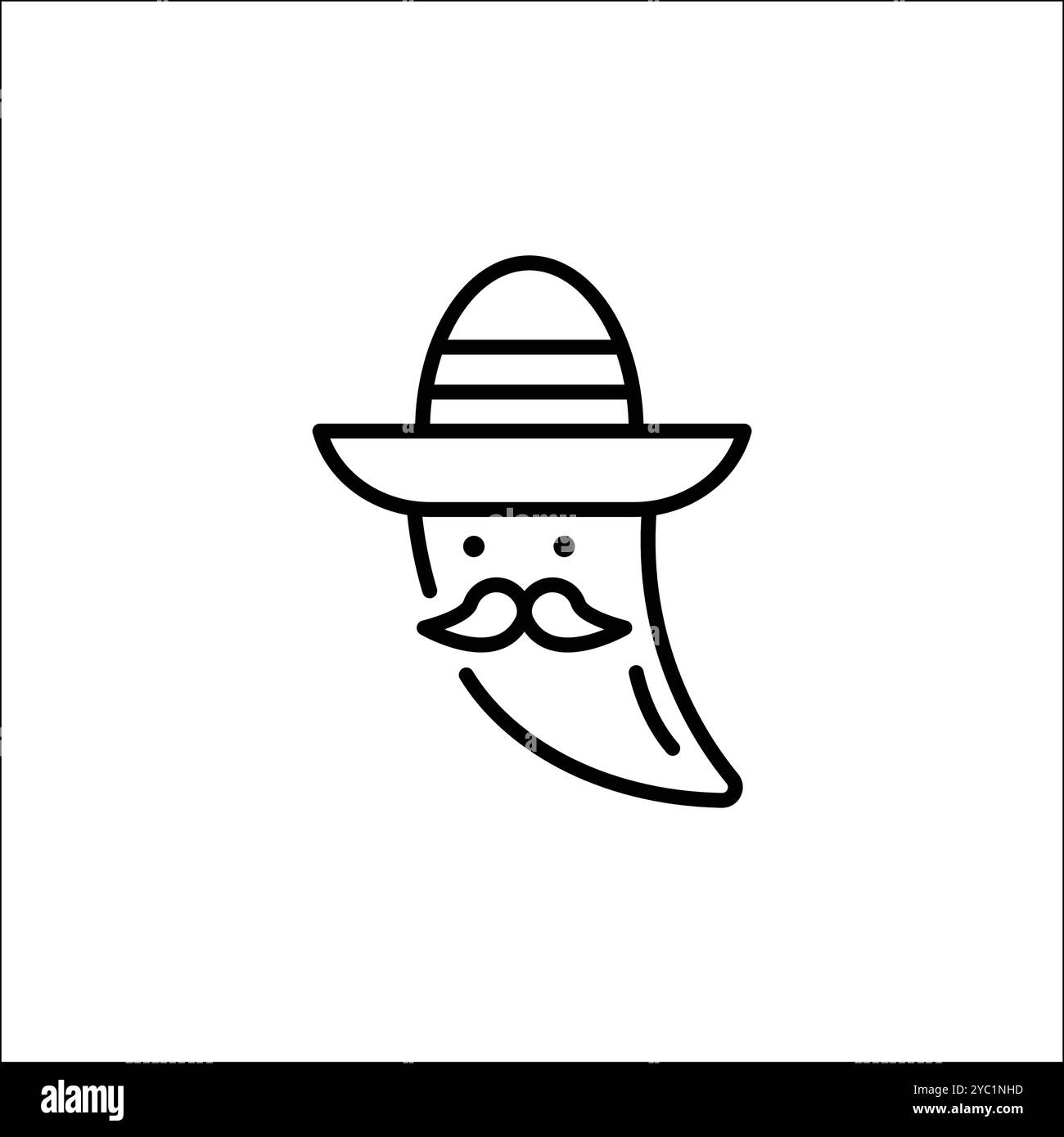 Mexican pepper icon Stock Vector Image & Art - Alamy
