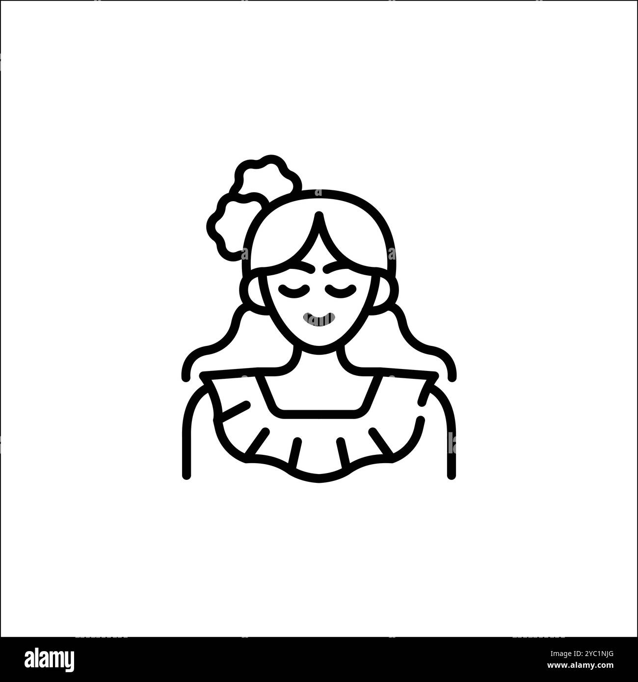 Traditional woman icon Stock Vector Image & Art - Alamy