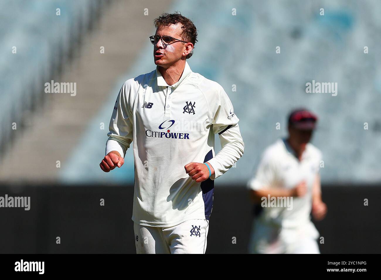 Melbourne, Australia. 21st Oct, 2024. Todd Murphy of Victoria ...