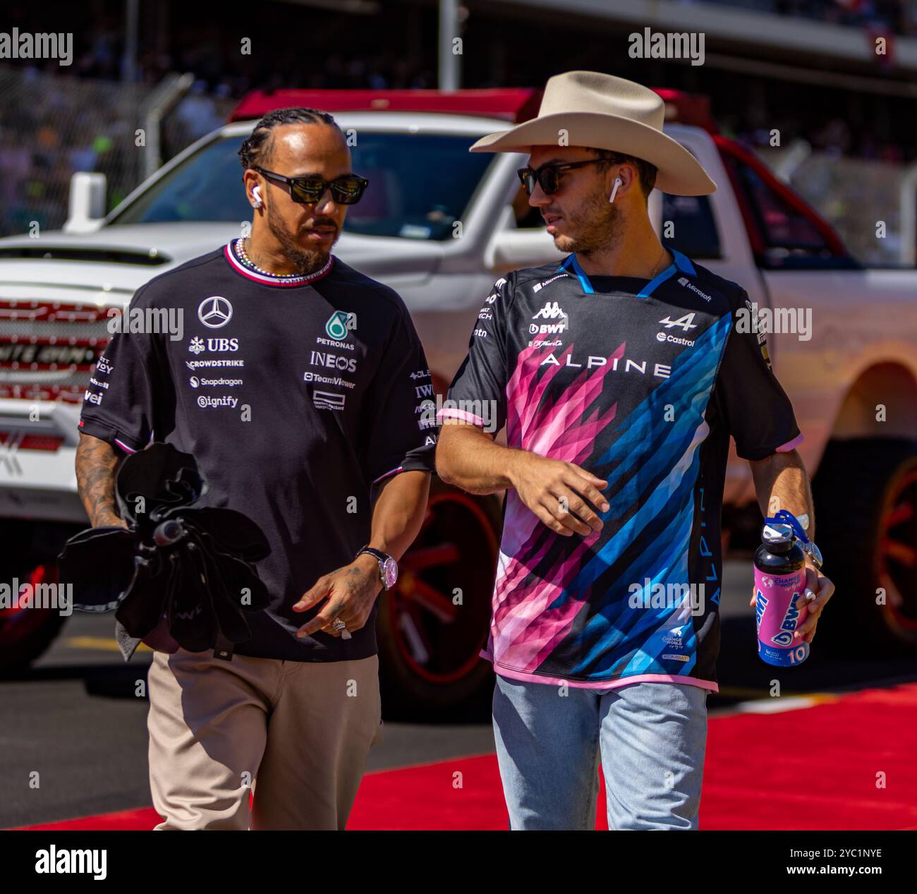 Circuit of the americas f1 2024 franco colapinto hi-res stock ...