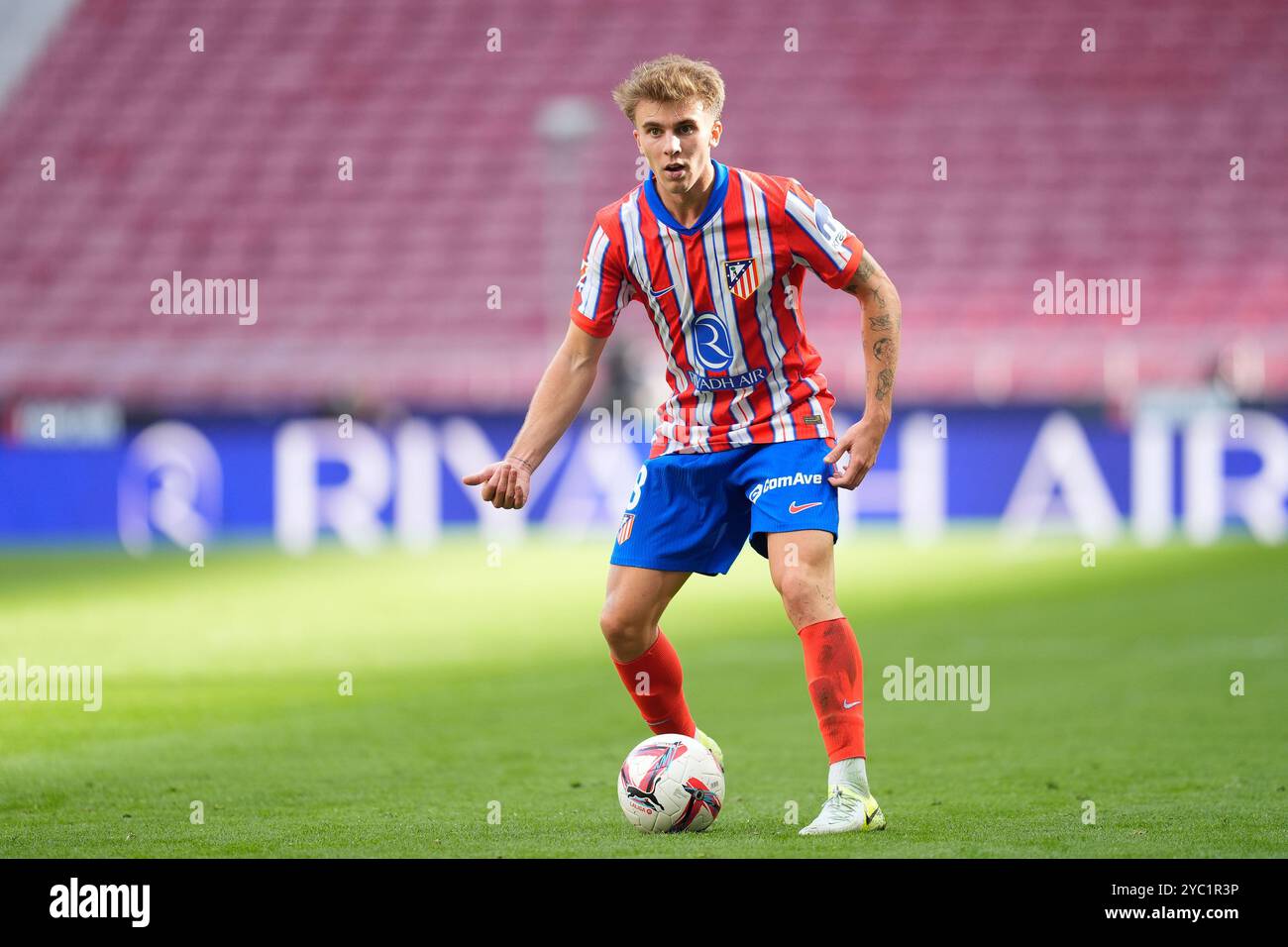 Pablo Barrios of Atletico de Madrid during the Spanish championship La ...