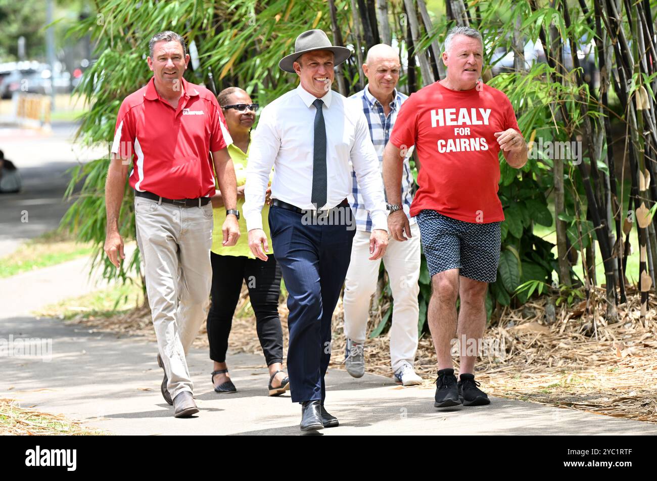 Brisbane, Australia. 21st Oct, 2024. Queensland Premier Steven Miles ...