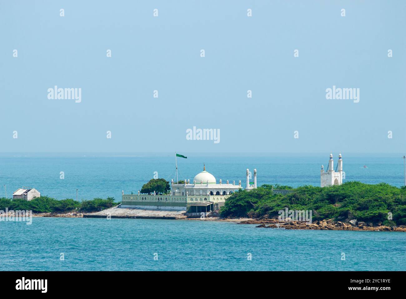 View of Haji Kirmani Dargah from Sudarshan Setu, Bet Dwarka, Devbhoomi ...