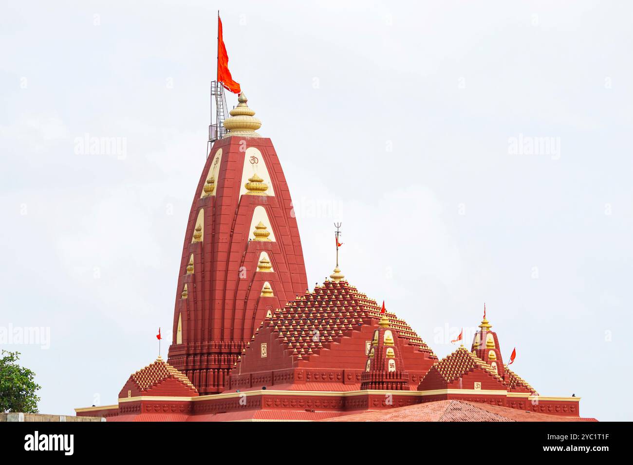Beautiful view of Nageshwara Temple, one of the twelve Jyotirlingas, Nageshwar, Devbhoomi Dwarka ...