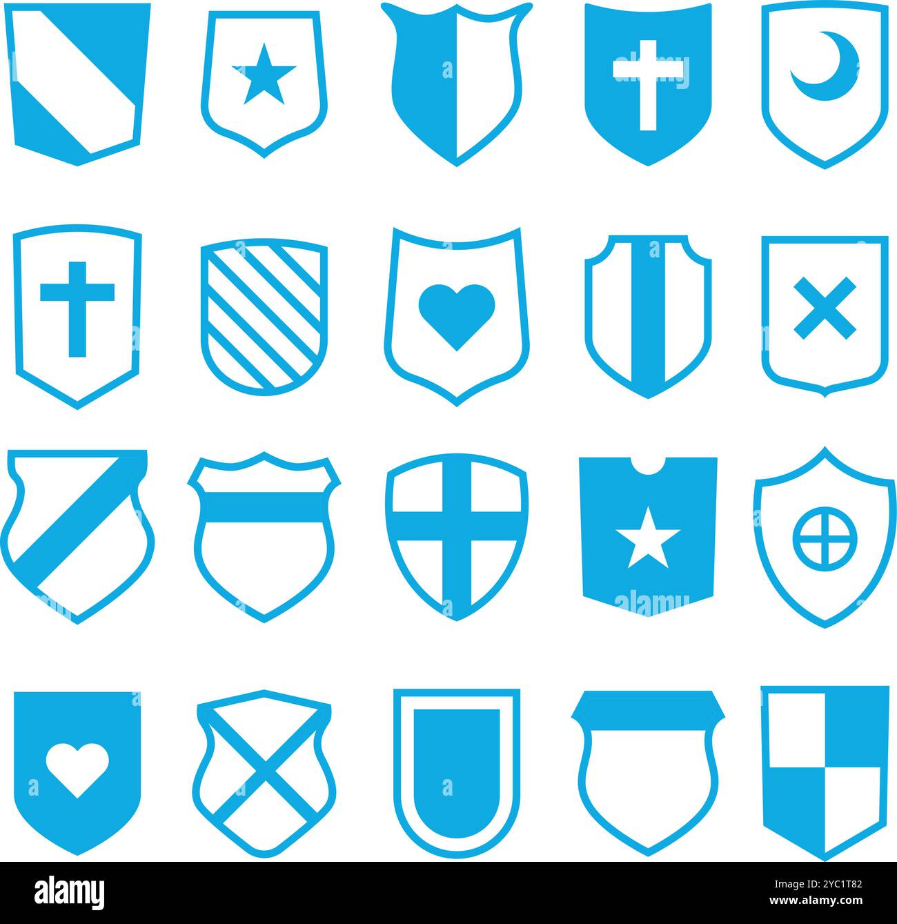 Royal classic emblem badge shield hi-res stock photography and images - Alamy