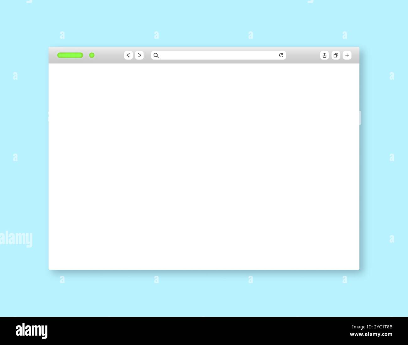 Browser window template Stock Vector Image & Art - Alamy