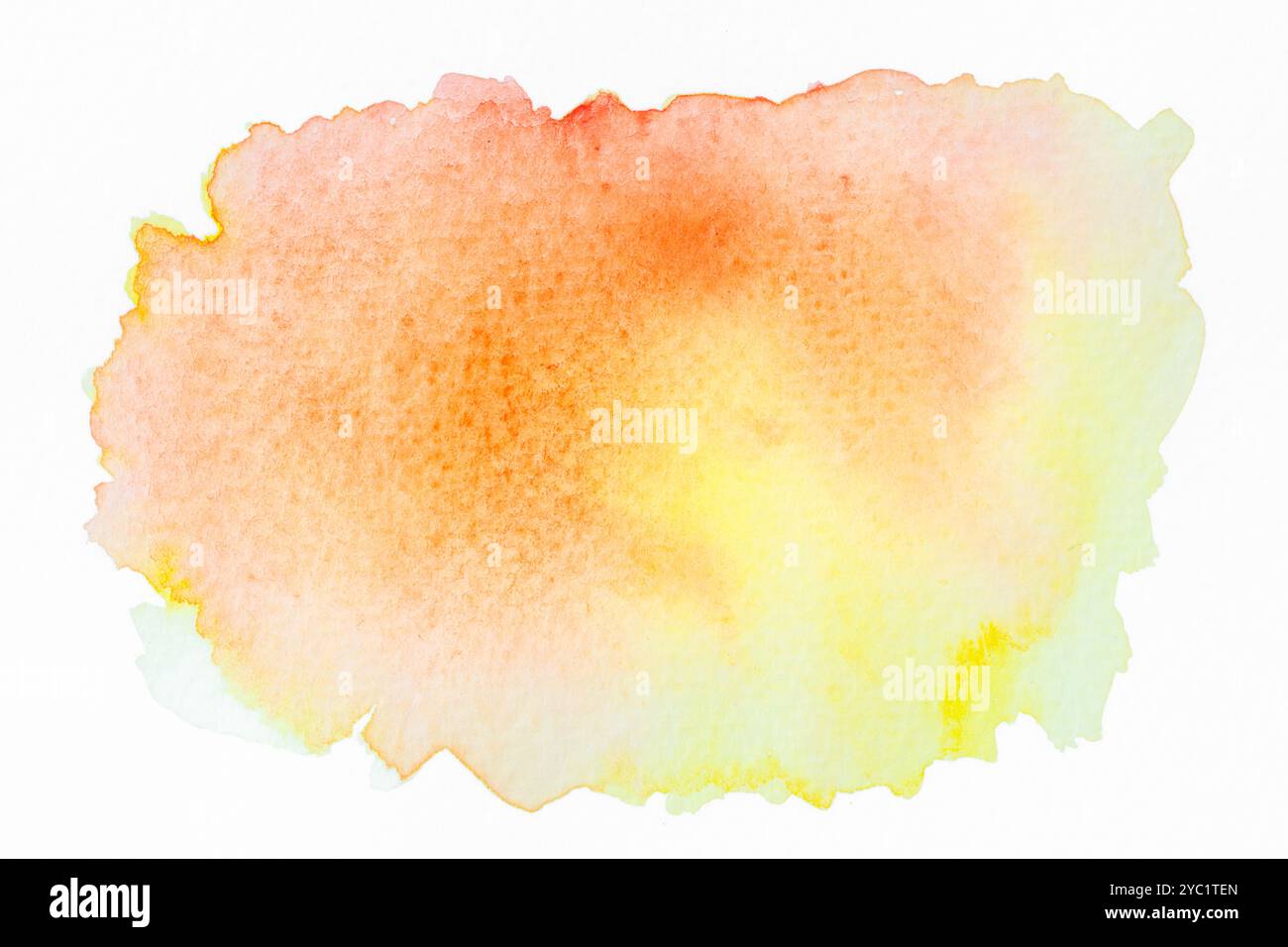 Watercolor, orange, yellow and red gradient color combinations on ...