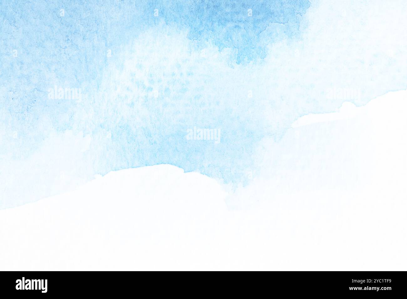 blue watercolor, paint stroke gradient color combination on drawing ...