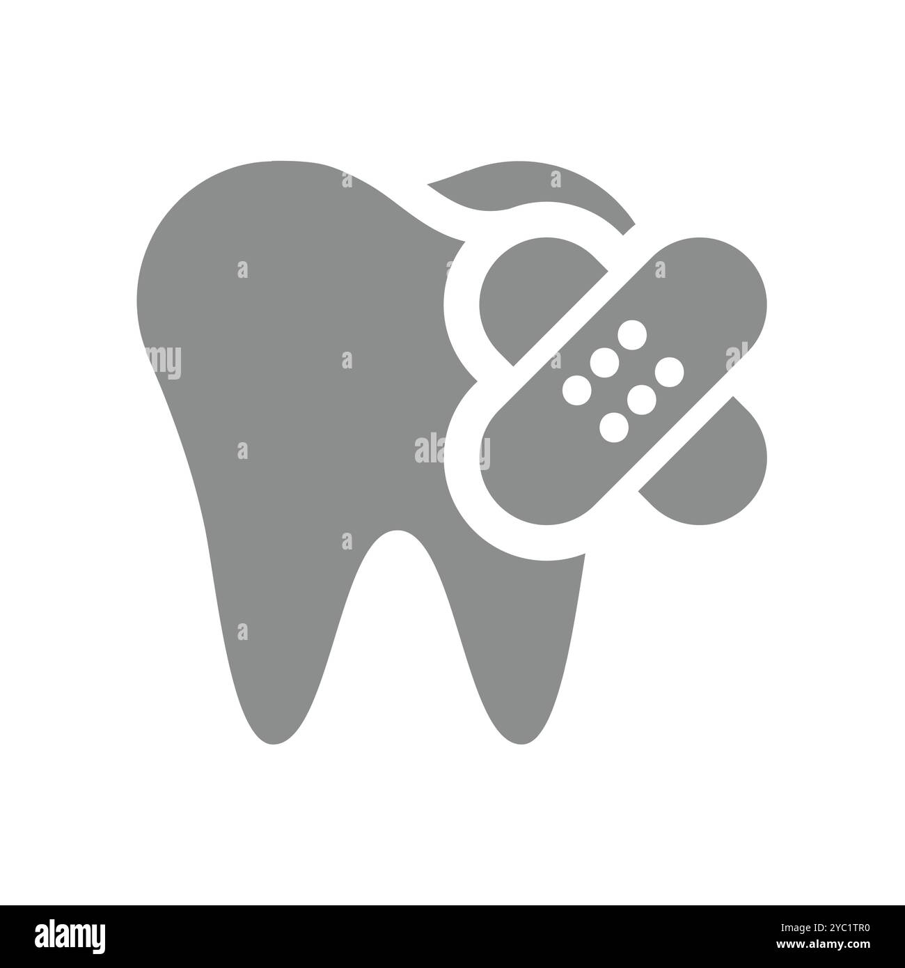 Plaster dent Stock Vector Images - Alamy