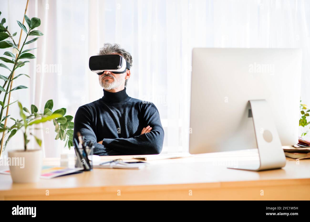 Vr office setup hi-res stock photography and images - Alamy
