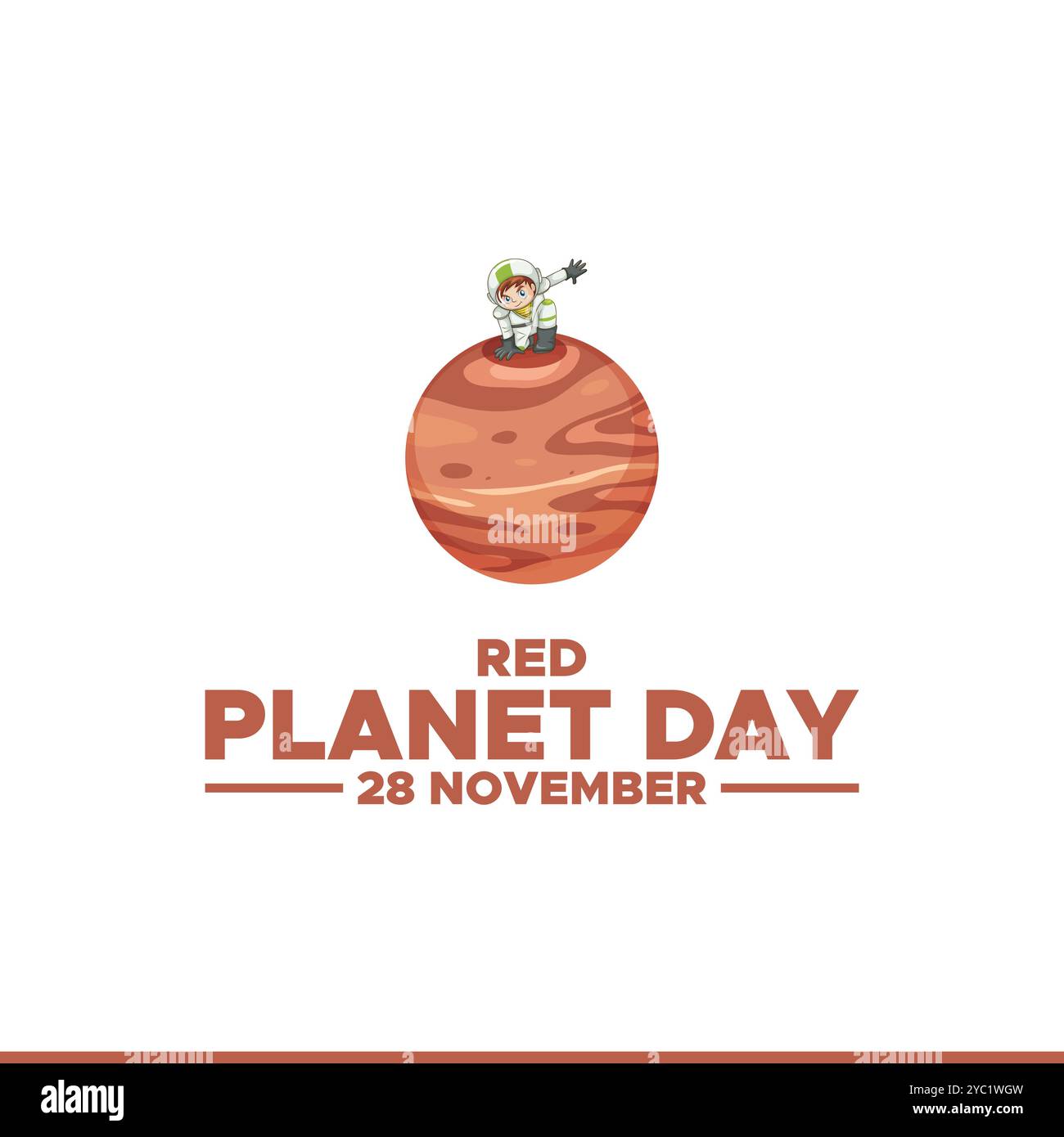 vector graphic of Red Planet Day good for national Red Planet Day ...