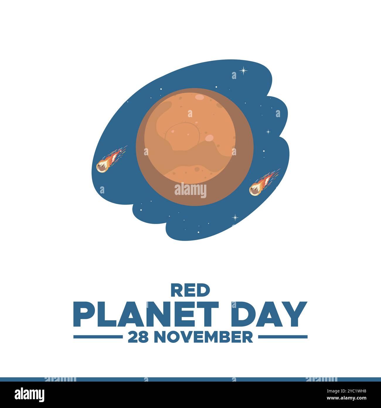 vector graphic of Red Planet Day good for national Red Planet Day ...