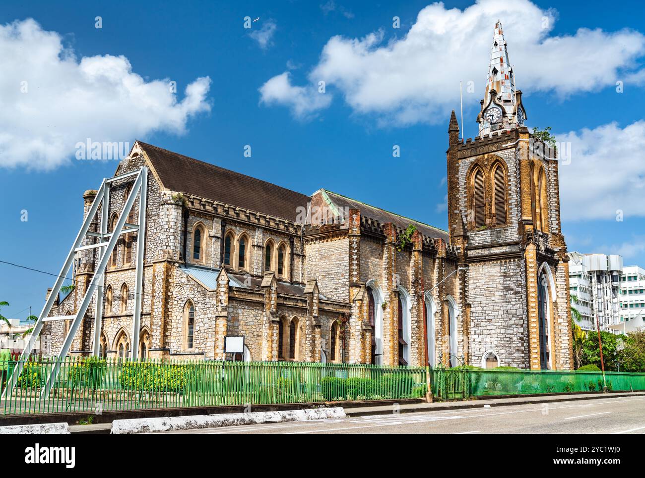 Holy Trinity Cathedral in Port of Spain, the capital of Trinidad and ...