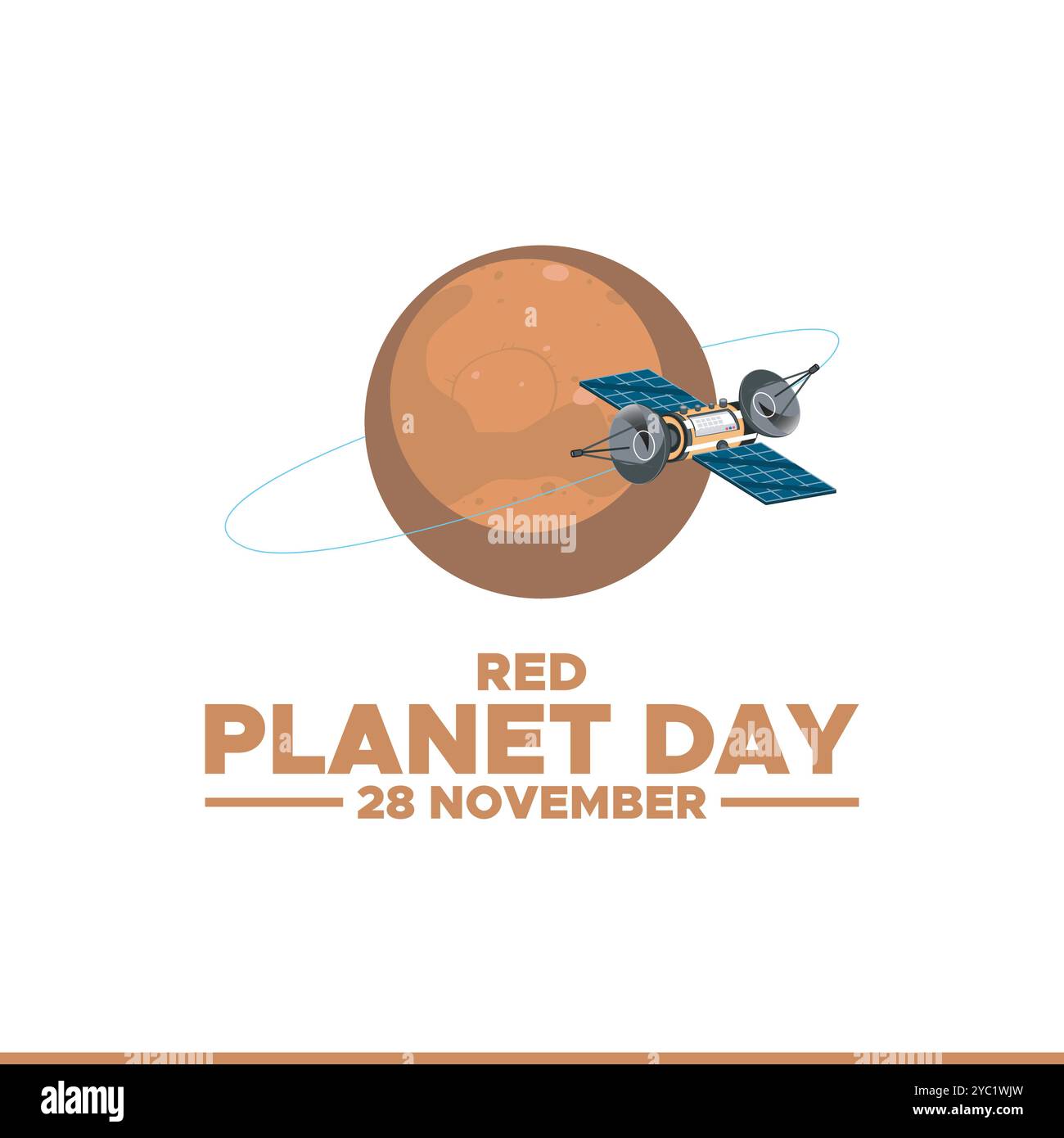vector graphic of Red Planet Day good for national Red Planet Day ...