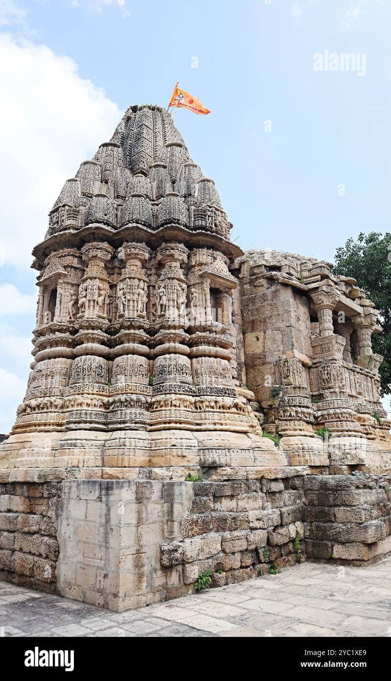 View of Sankeleshwar Mahadev Temple, a 13th-century beautifully carved ...