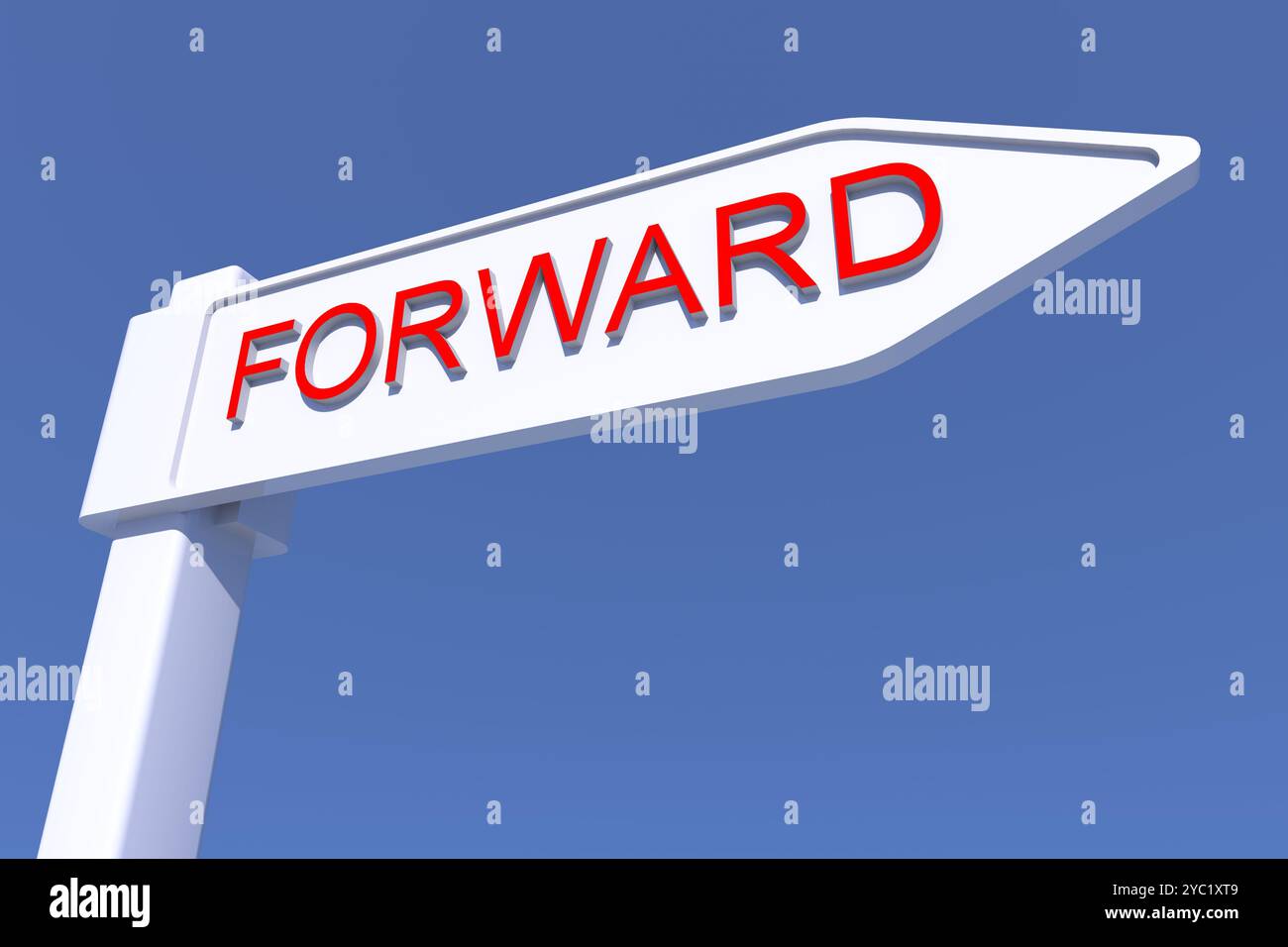 Information signs, digital, cgi Stock Photo - Alamy