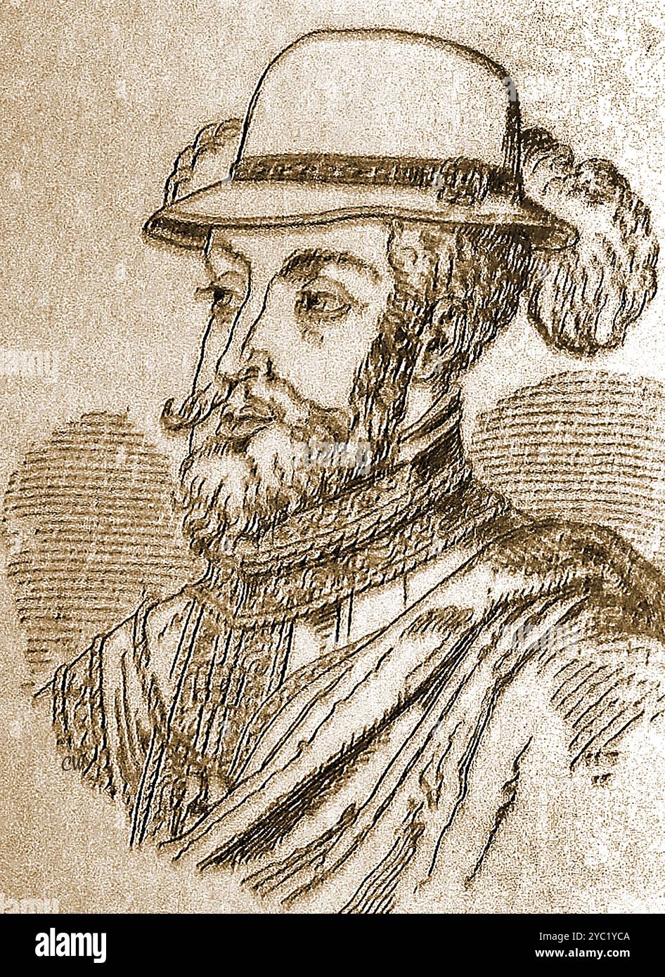 An old portrait of King Philip II of Spain - Un vecchio ritratto del re ...